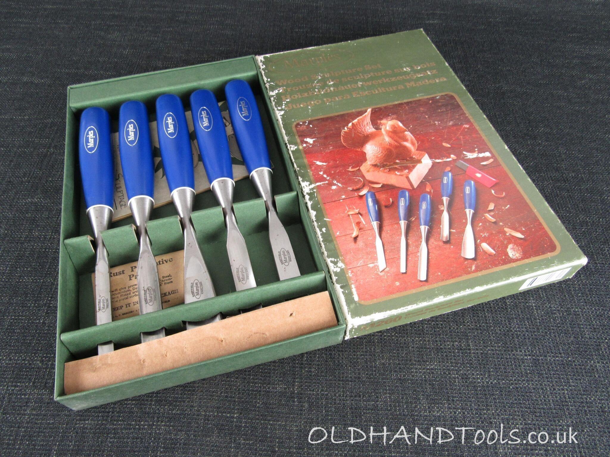 MARPLES M260 Wood Sculpture Set - Caving Tool Set - Unused *SOLD*