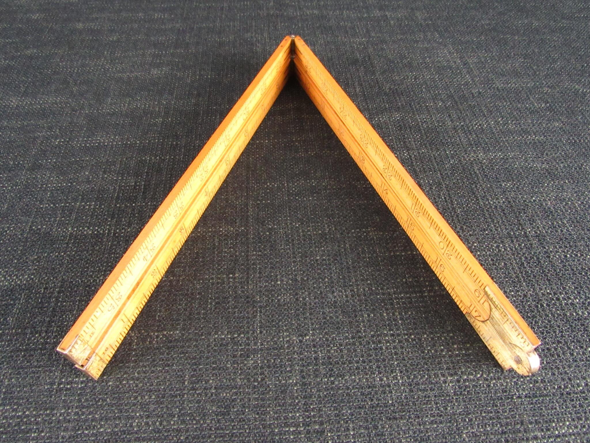 RABONE 1375 Boxwood Rule - 3 foot 4 fold *SOLD*