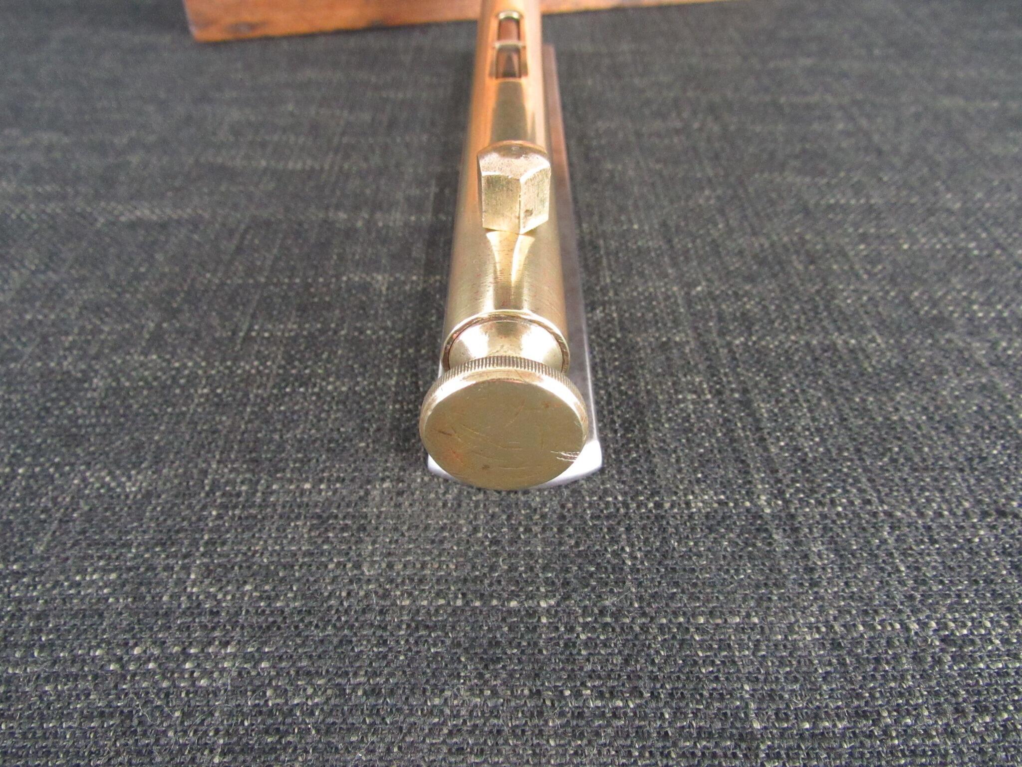 Adjustable Brass Spirit Level