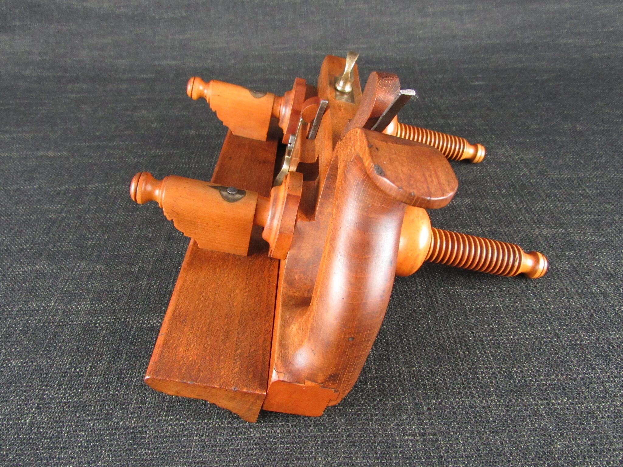 MATHIESON Handled Screw Stem Sash Fillister Plane - Filletster Plane ...