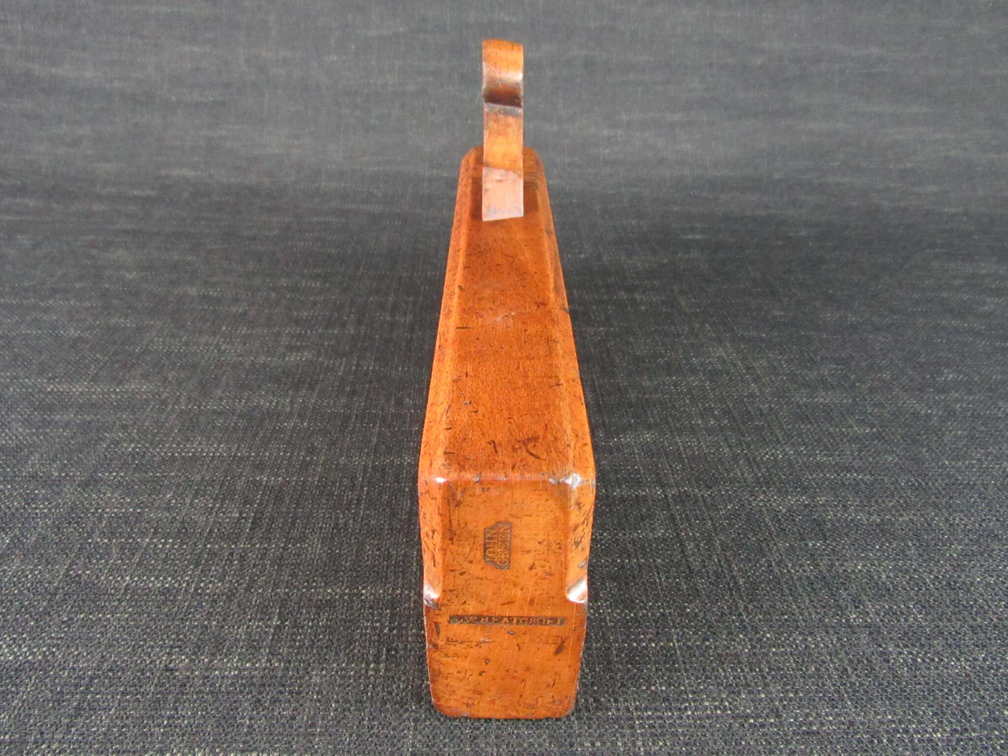 Large JOHN GREEN Skew Rebate Plane - 10 7/16 inches long