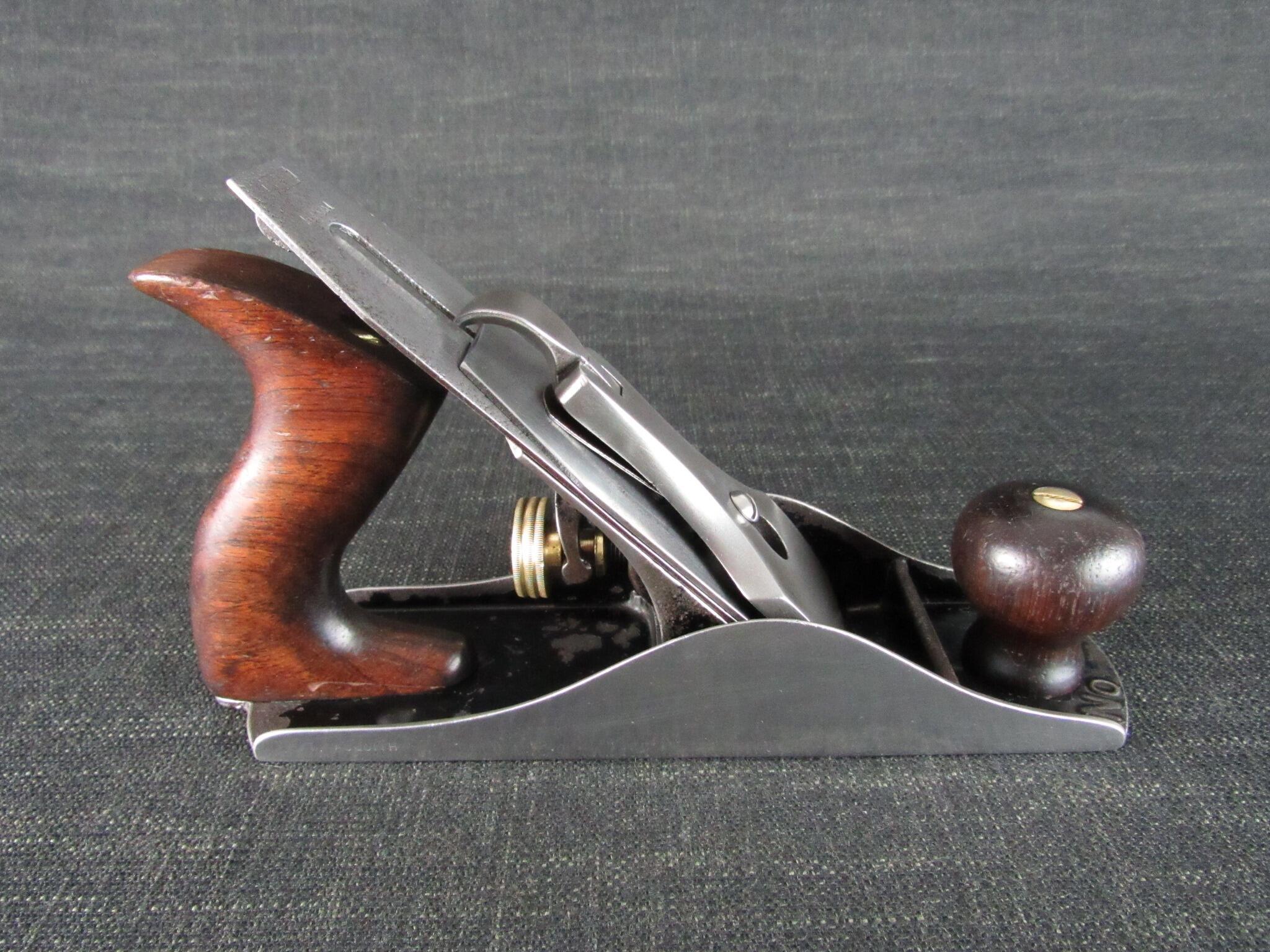 American STANLEY Low Knob No 4 Smoothing Plane with SR & L Casting Mark ...
