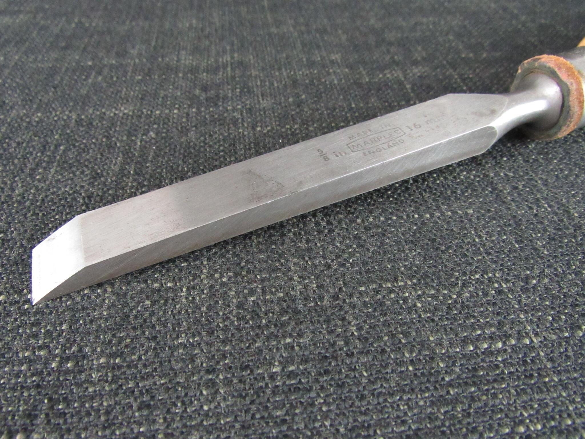 MARPLES 5/8 inch Registered Mortice Chisel