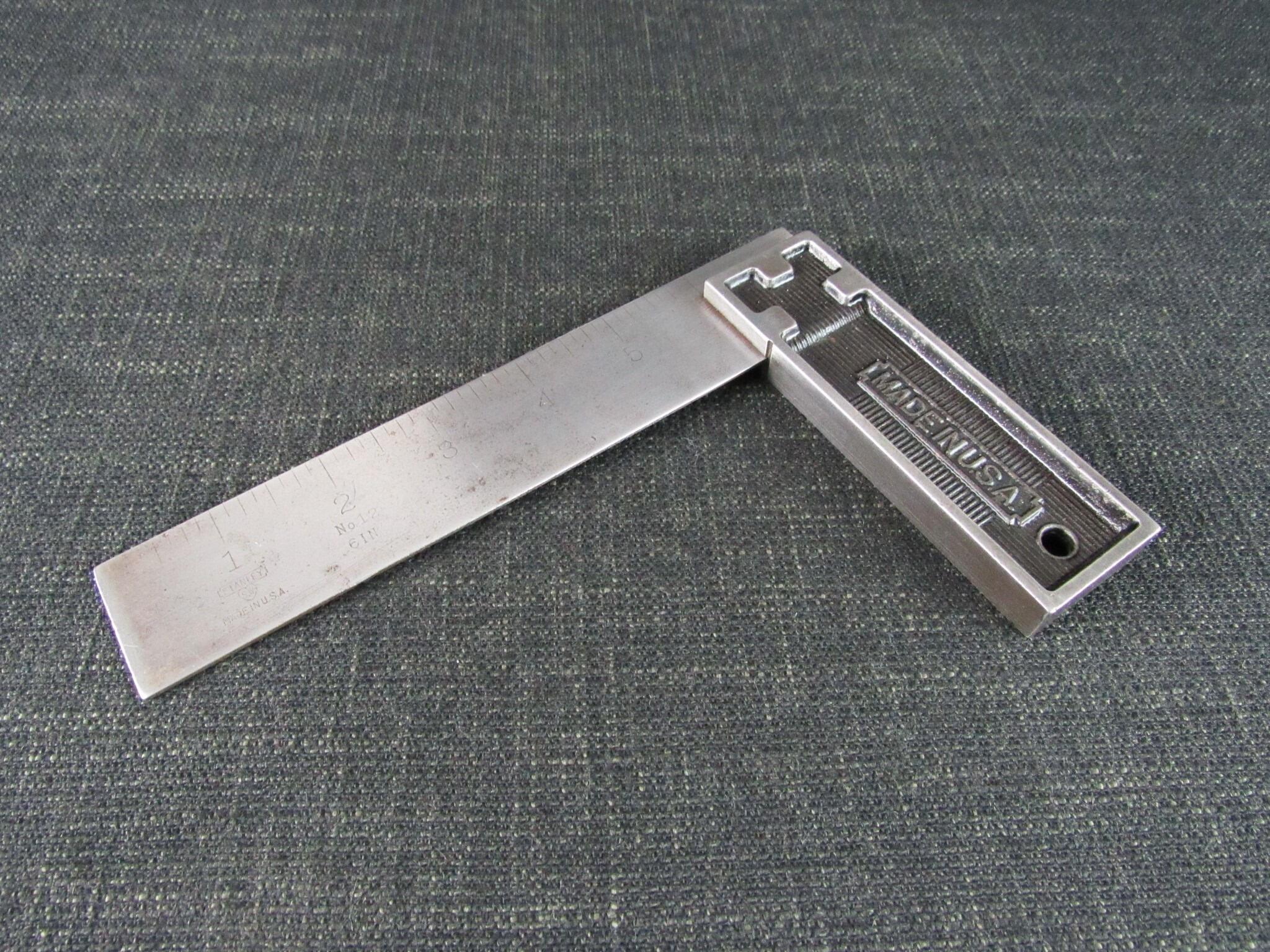STANLEY No 12 Try Square - 6 inch *SOLD*
