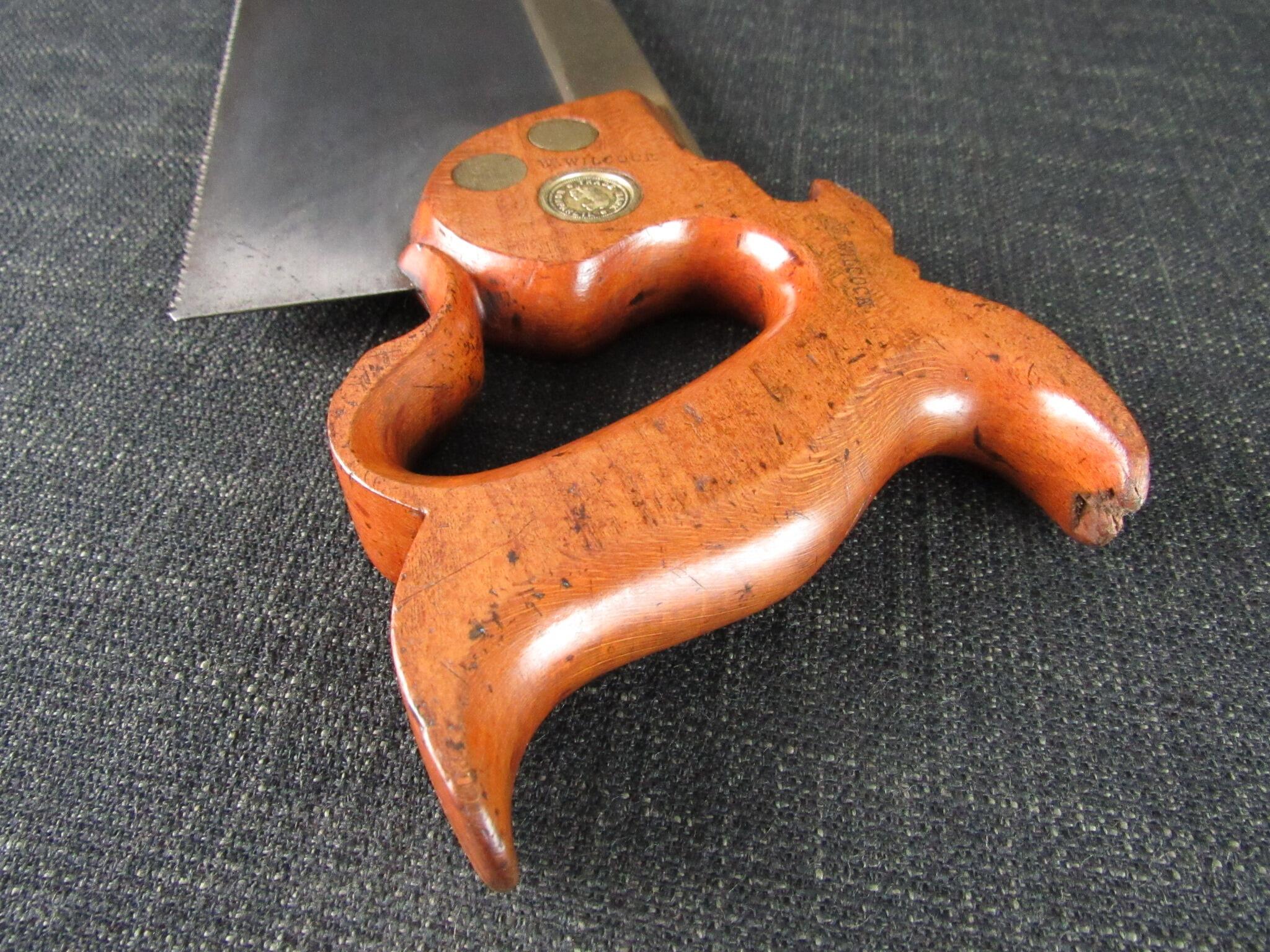 TYZACK 14 inch Brass Back Saw for Frederick Willey of Leeds *SOLD*