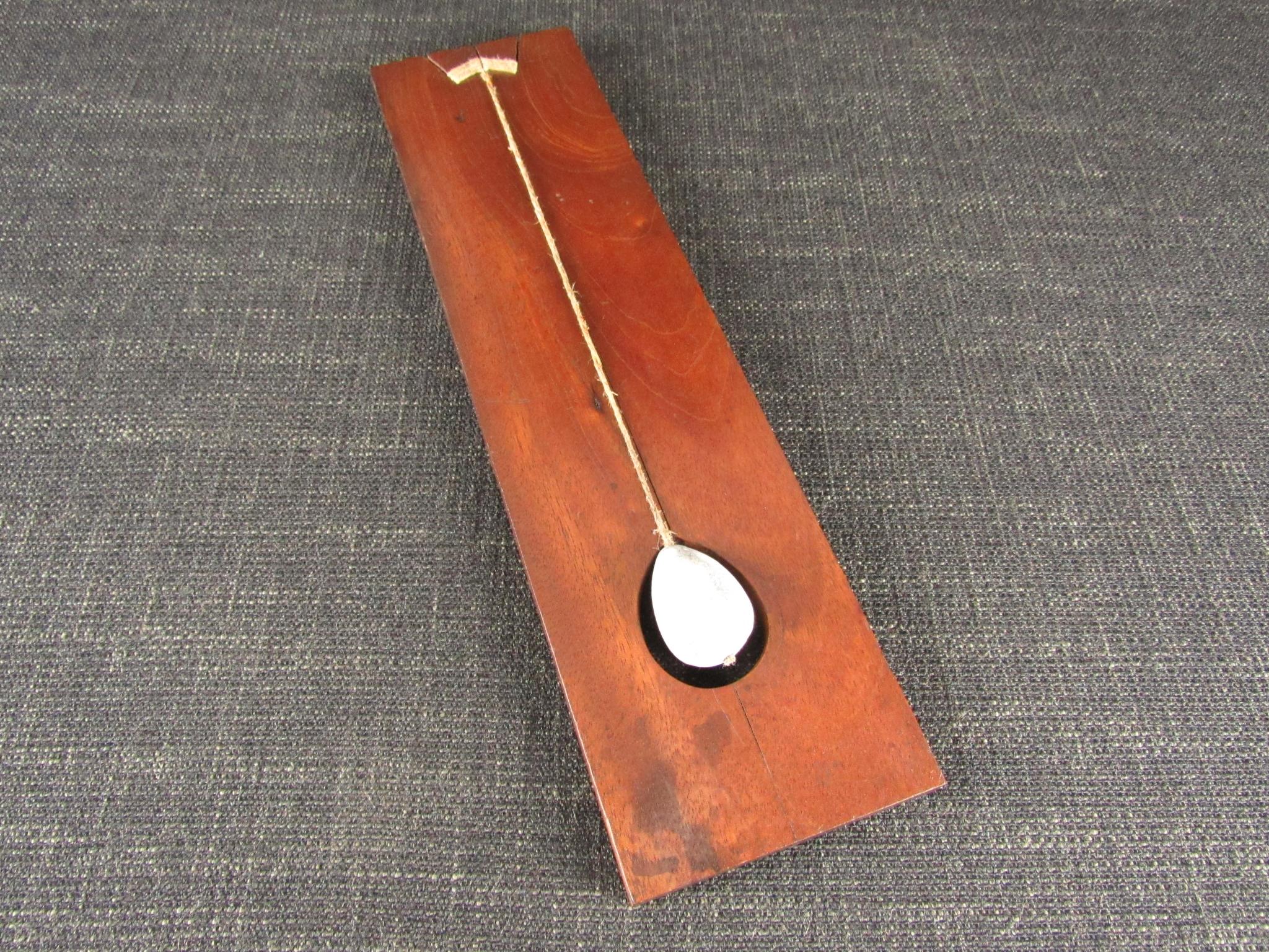 Mahogany Plumb Board *SOLD*