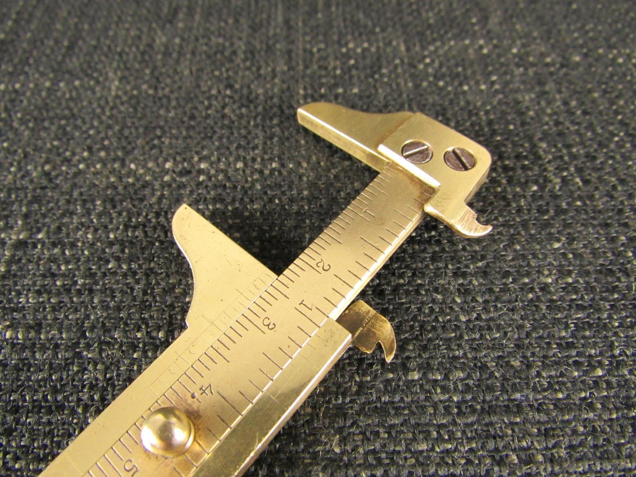 Small Brass Inside Outside Calipers *SOLD*