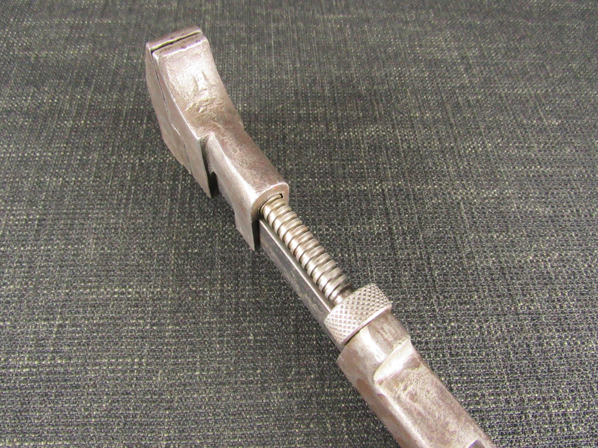 MARPLES Adjustable Wrench with Wood Core Handle *SOLD*