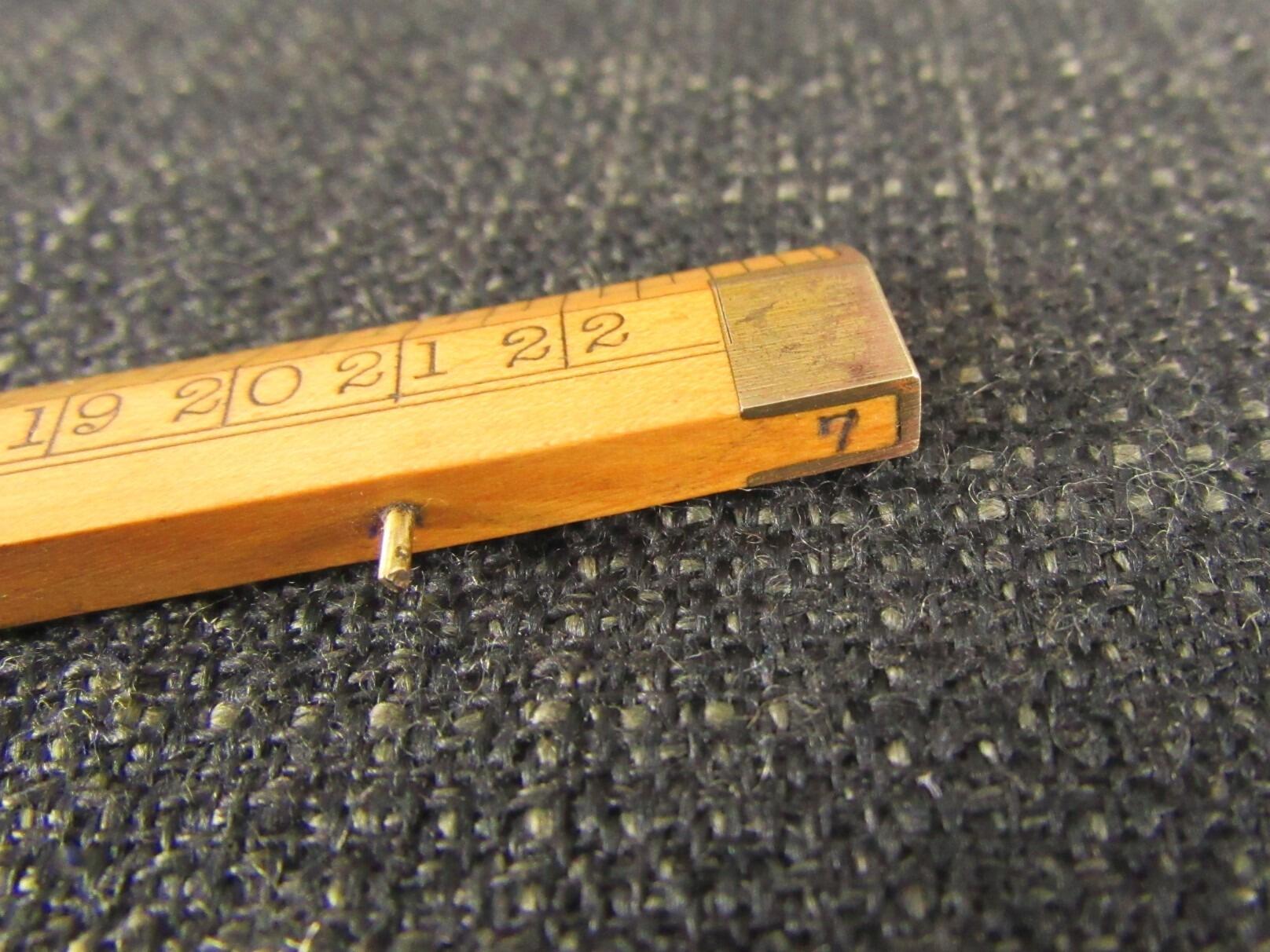 6 inch RABONE 1518 Tailors Diagram Rule & Square *SOLD*