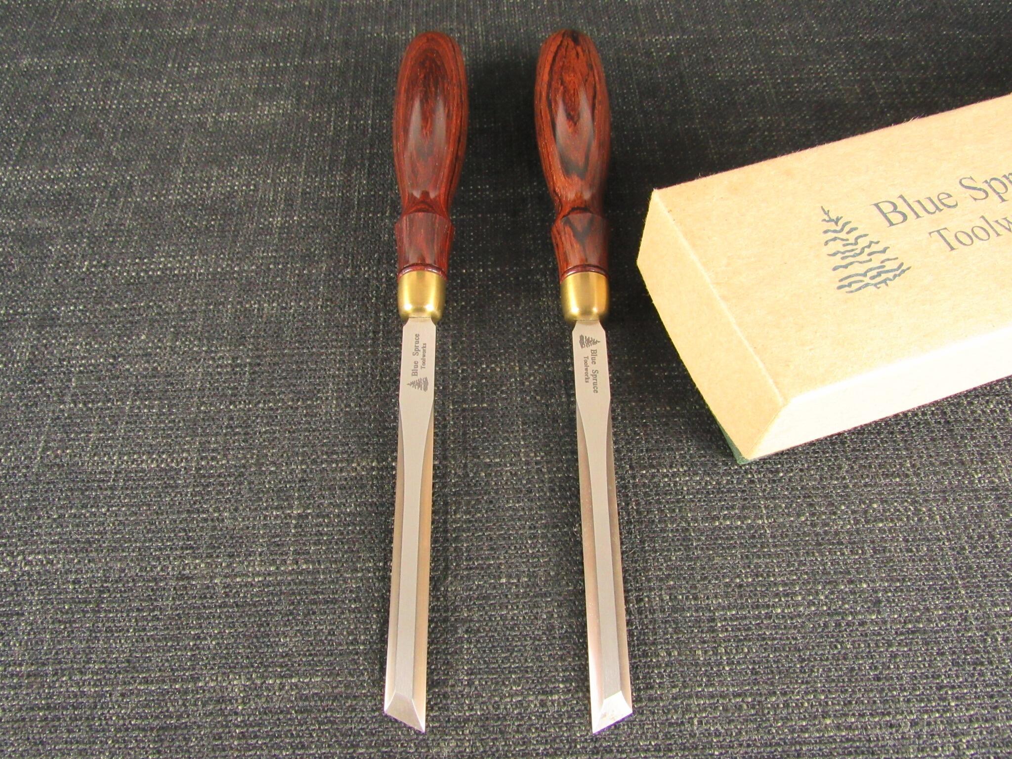 BLUE SPRUCE Skew Chisels - 3/8 inch *SOLD*