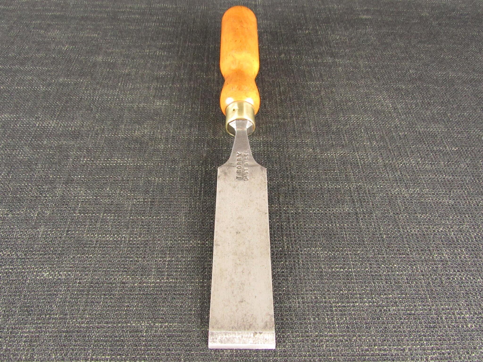 Large SORBY Chisel with Boxwood Handle - 1 1/2 inch *SOLD*