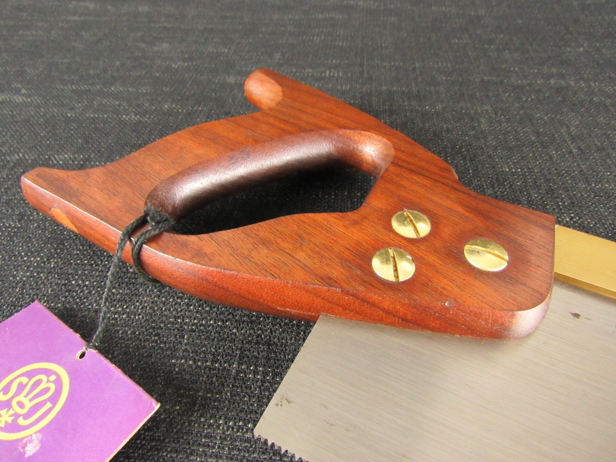 SPEAR & JACKSON Double Century Brass Back Saw - 12 inch *SOLD*