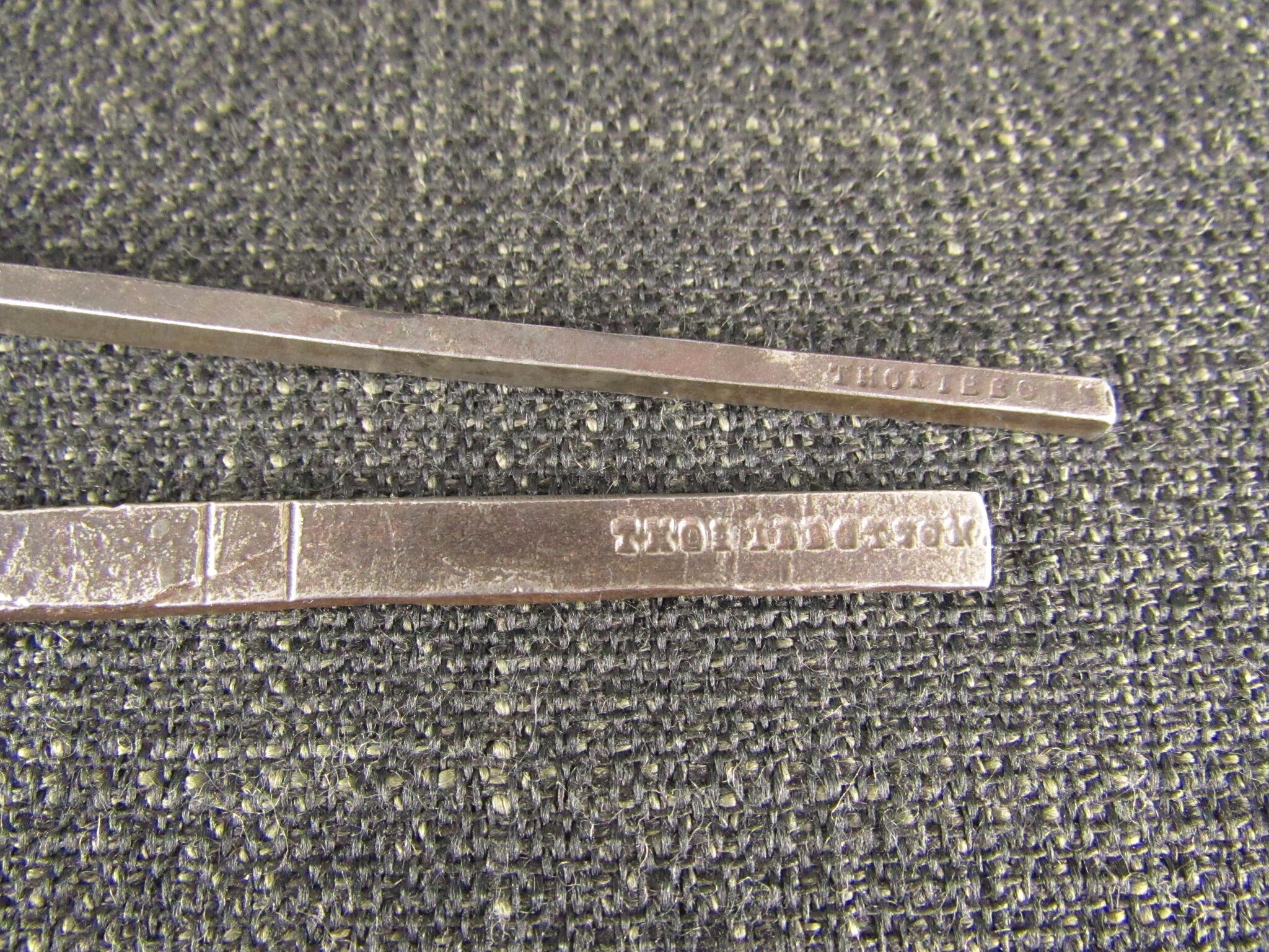 MALLOCH 1/2 inch Tongue & Groove Match Planes marked J DOBIE *SOLD*