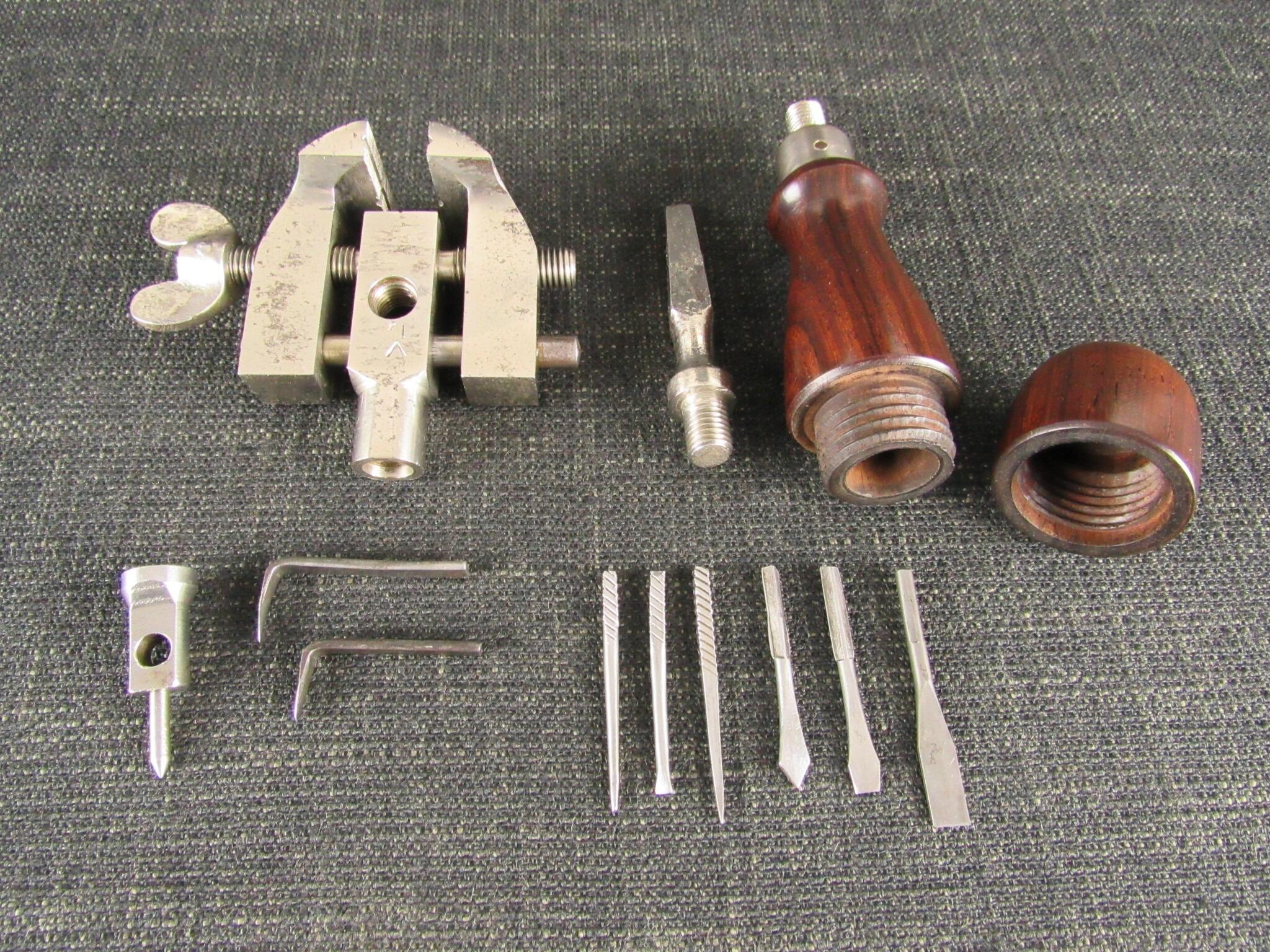 MILLERS FALLS Hand Vice with Accessories *SOLD*