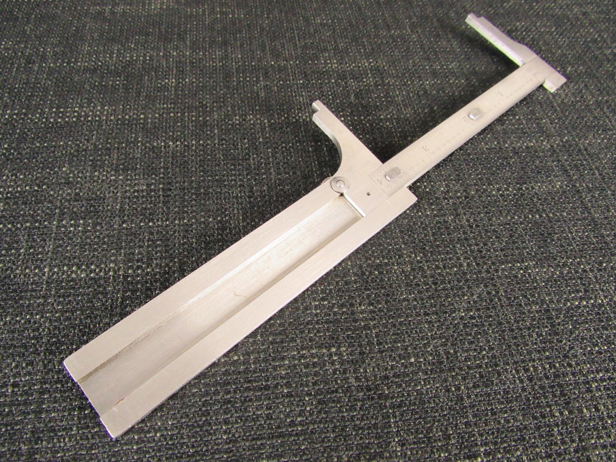 STARRETT 1025 Pocket Slide Rule Caliper - 5 inch *SOLD*