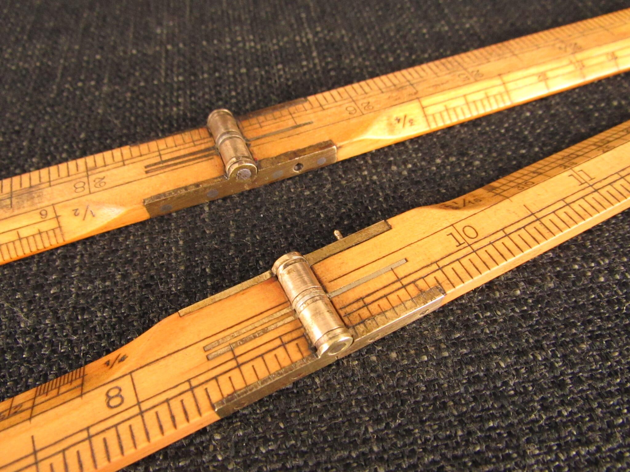 RABONE 1119 Boxwood Rule with Bevelled Edges - 3 Foot 4 Fold *SOLD*