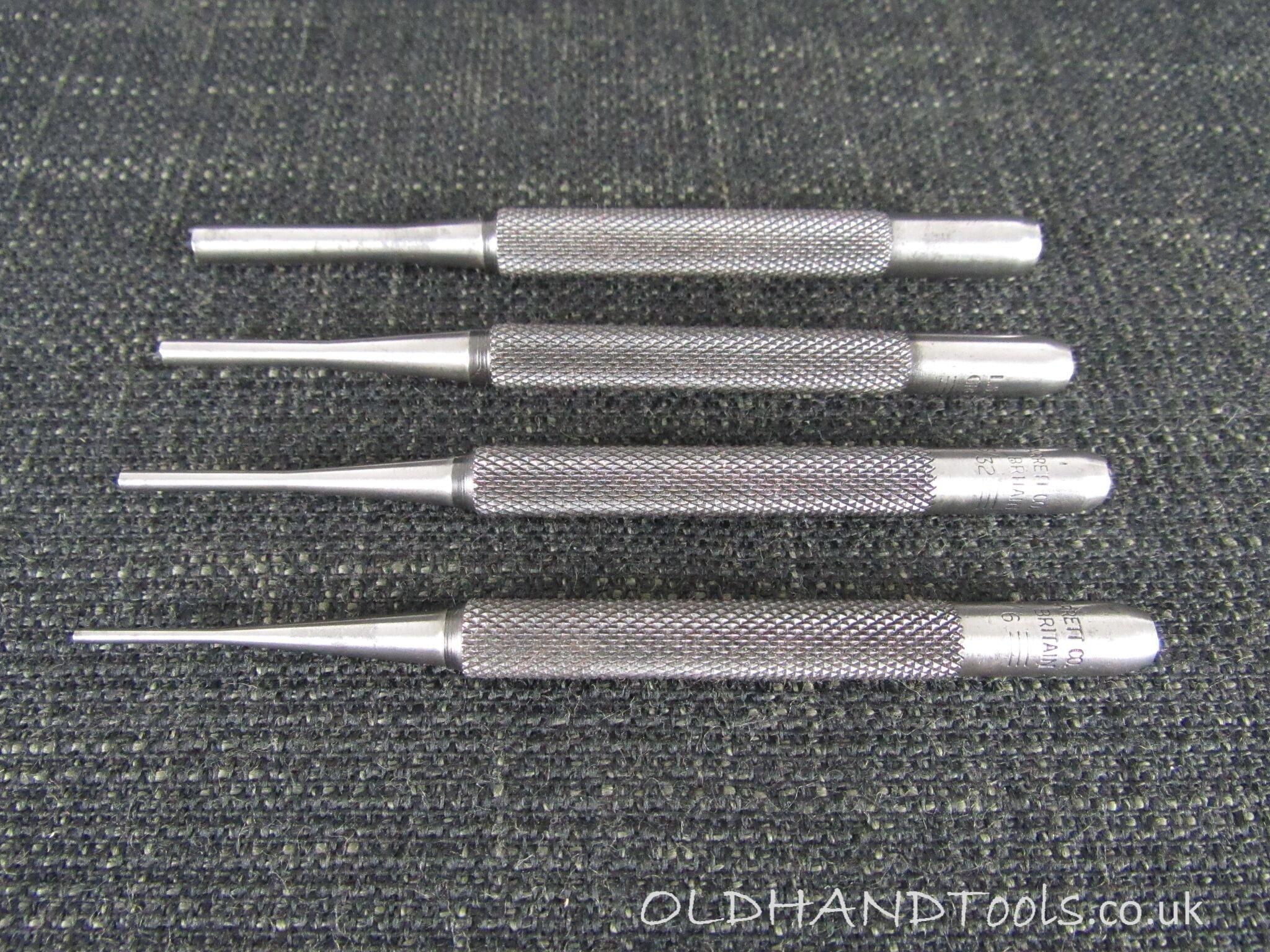 4 STARRETT Pin Punches *SOLD*