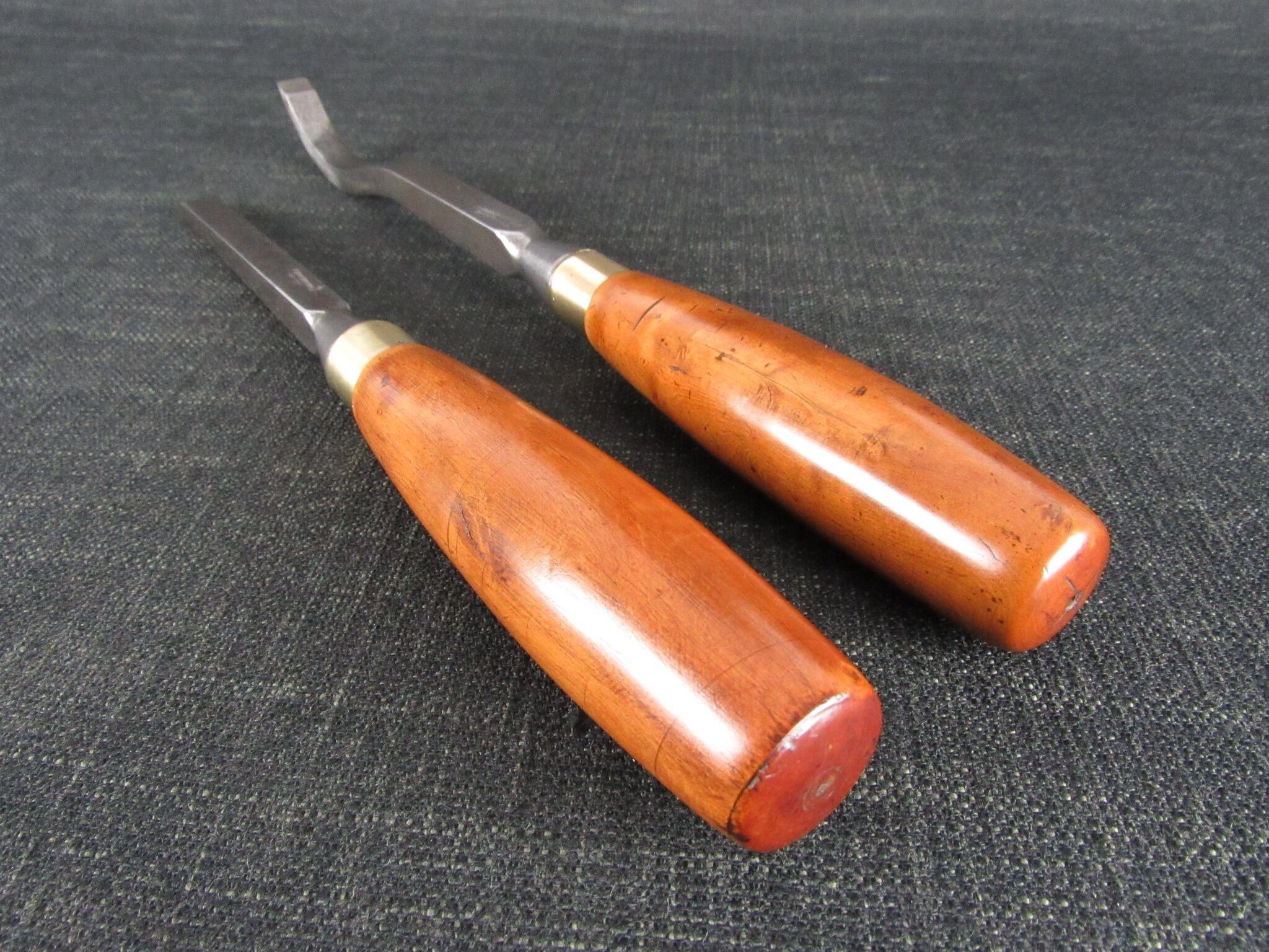 Pair of 1/2 inch MARPLES Mortice & Lock Mortice Chisels