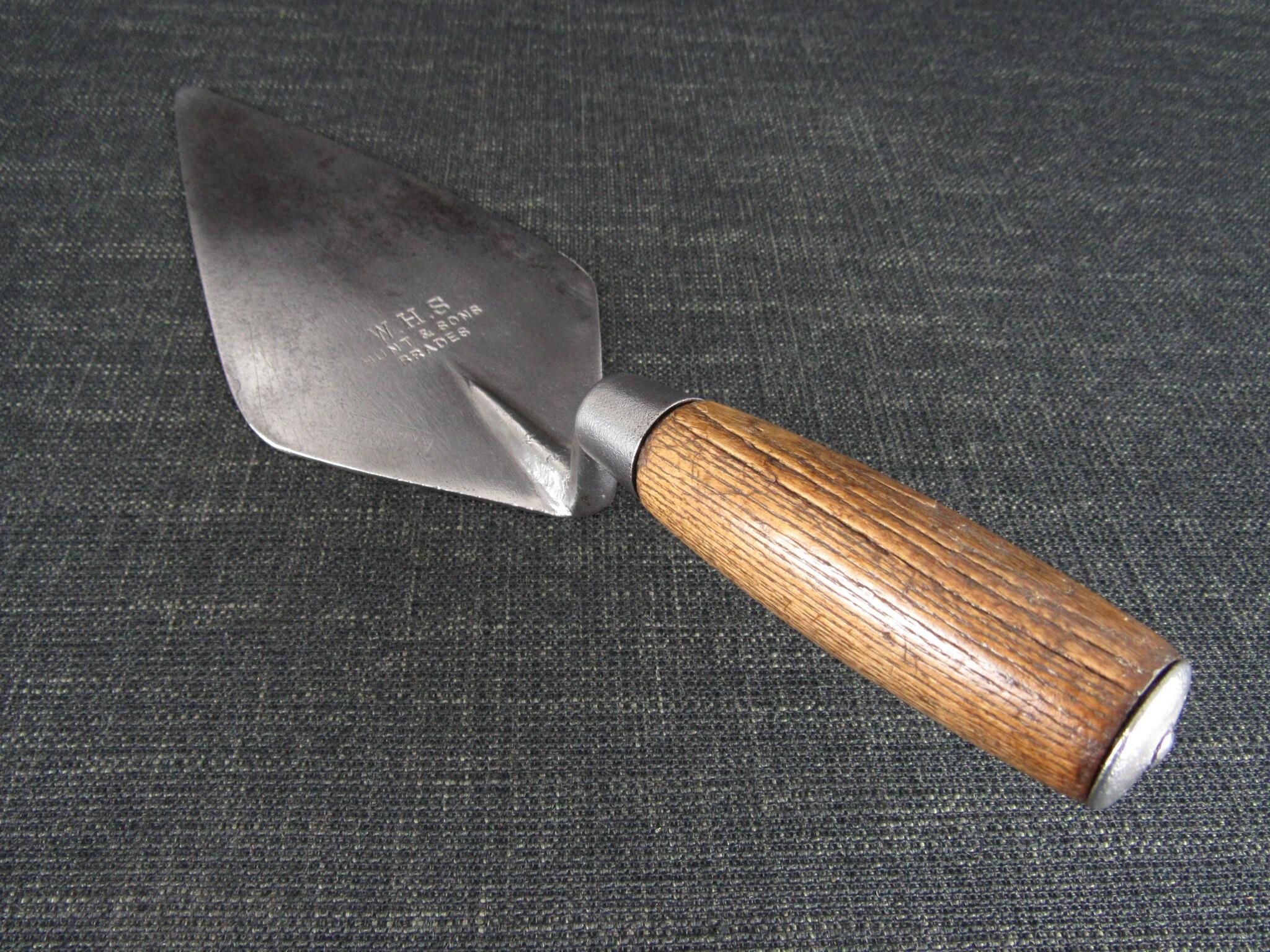 Vintage WHS BRADES 2031 Capped Bricklayers Trowel - 10 inch *SOLD*