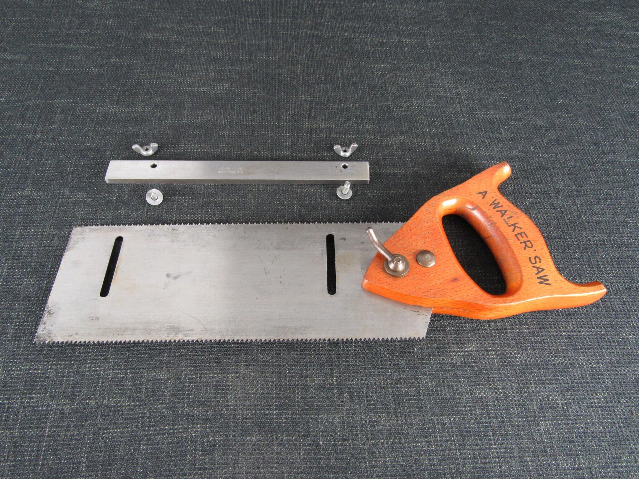 A WALKER No 43 Reversible Saw with Depth Stop *SOLD*