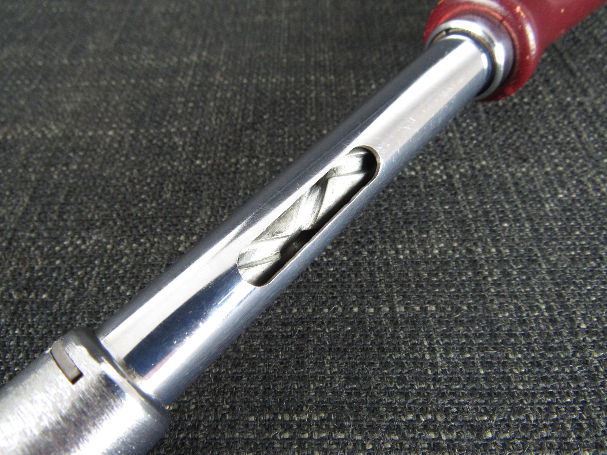 Salesmans Sample of a STANLEY Yankee 130A Spiral Ratchet Screwdriver