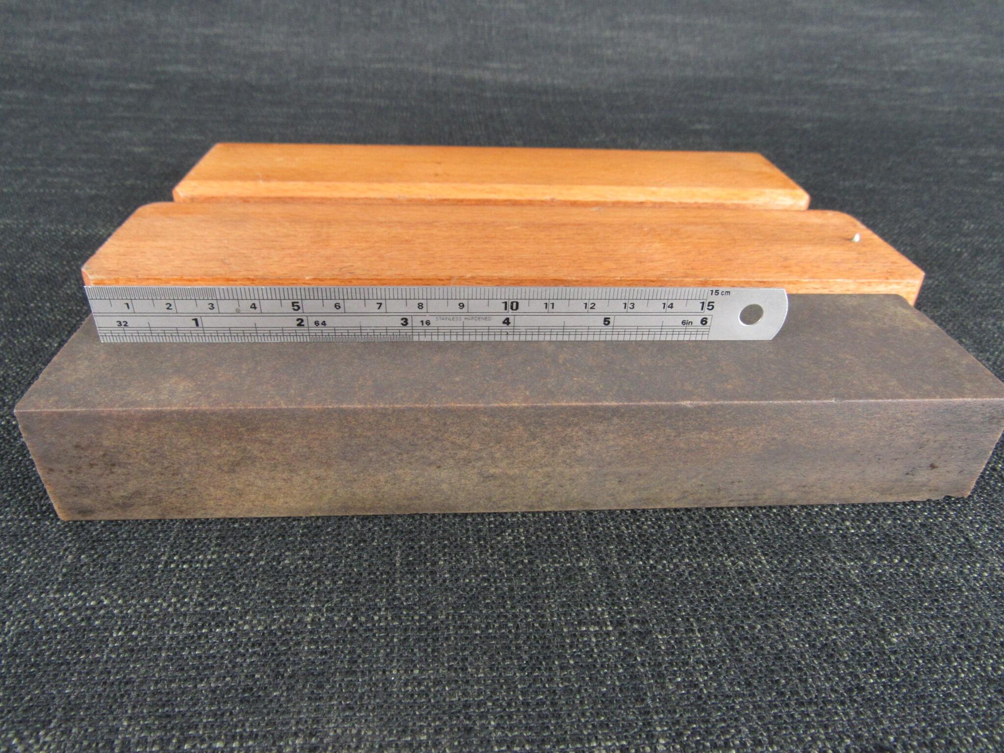 Large Vintage WASHITA Oilstone - Sharpening Stone in Wooden Box *SOLD*