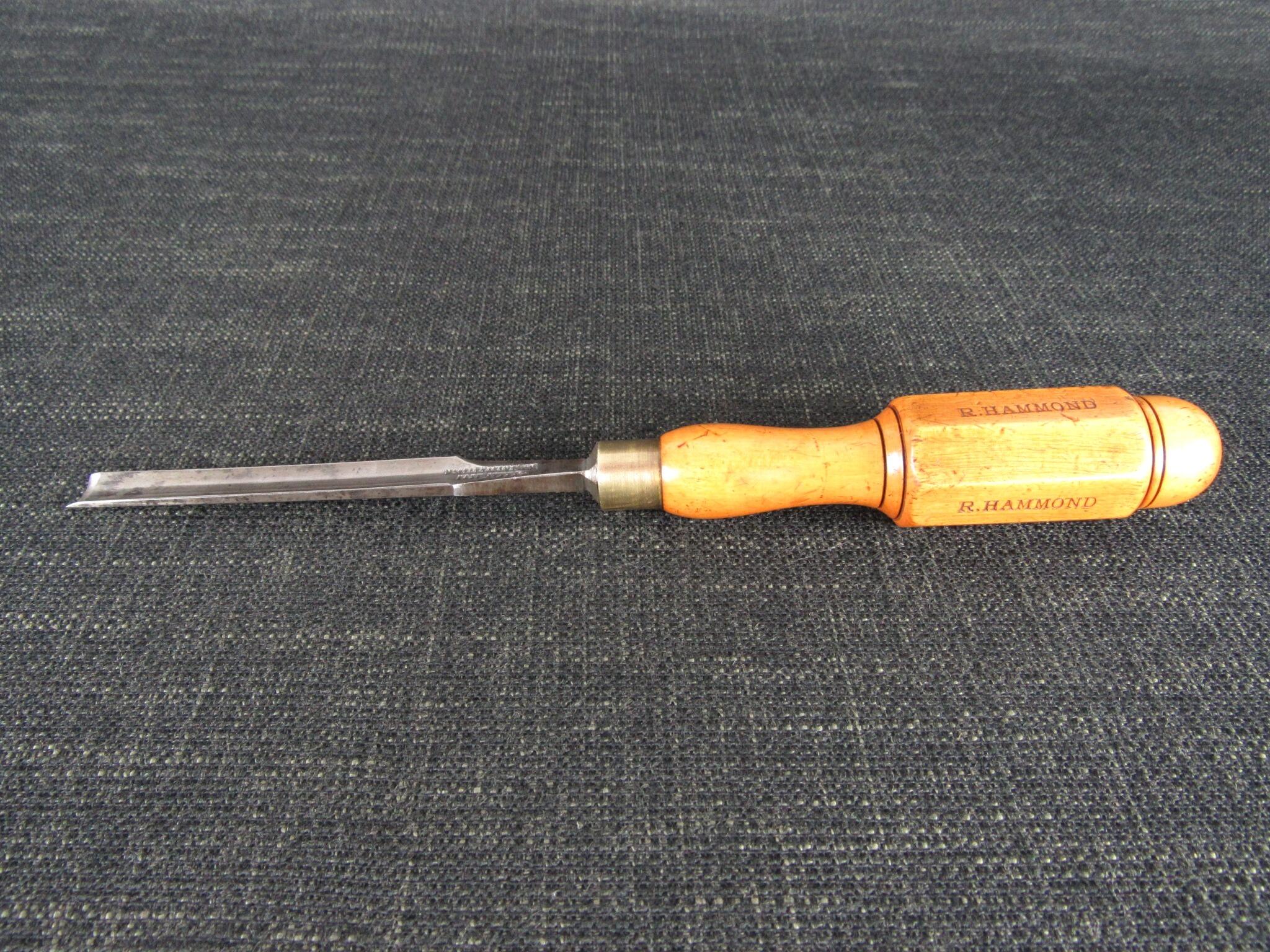 MOSELEY & SIMPSON 7/16 inch In Cannel Scribing Gouge with London ...