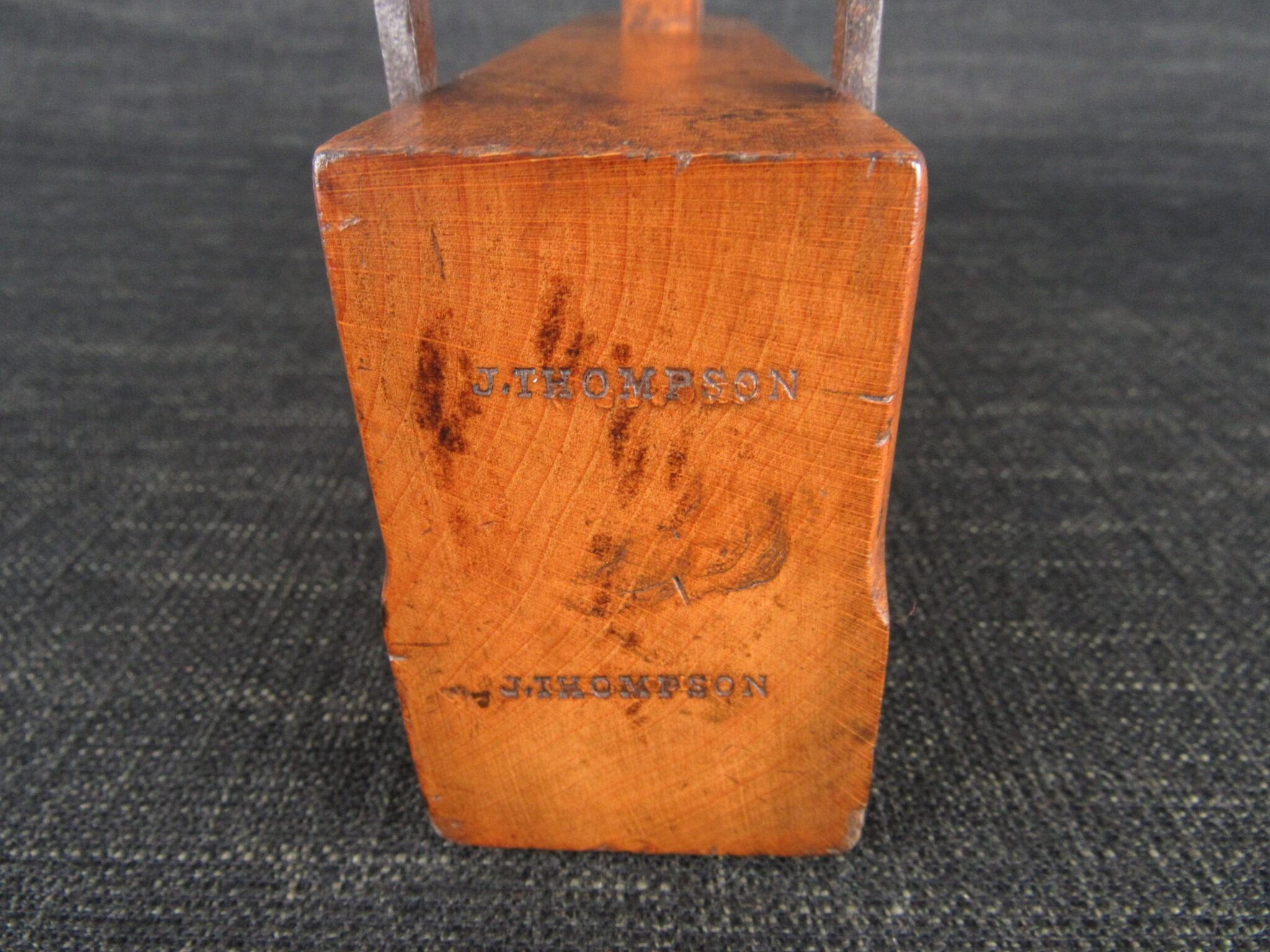 Impressive Large Handled Wooden Skew Rebate Plane *SOLD*