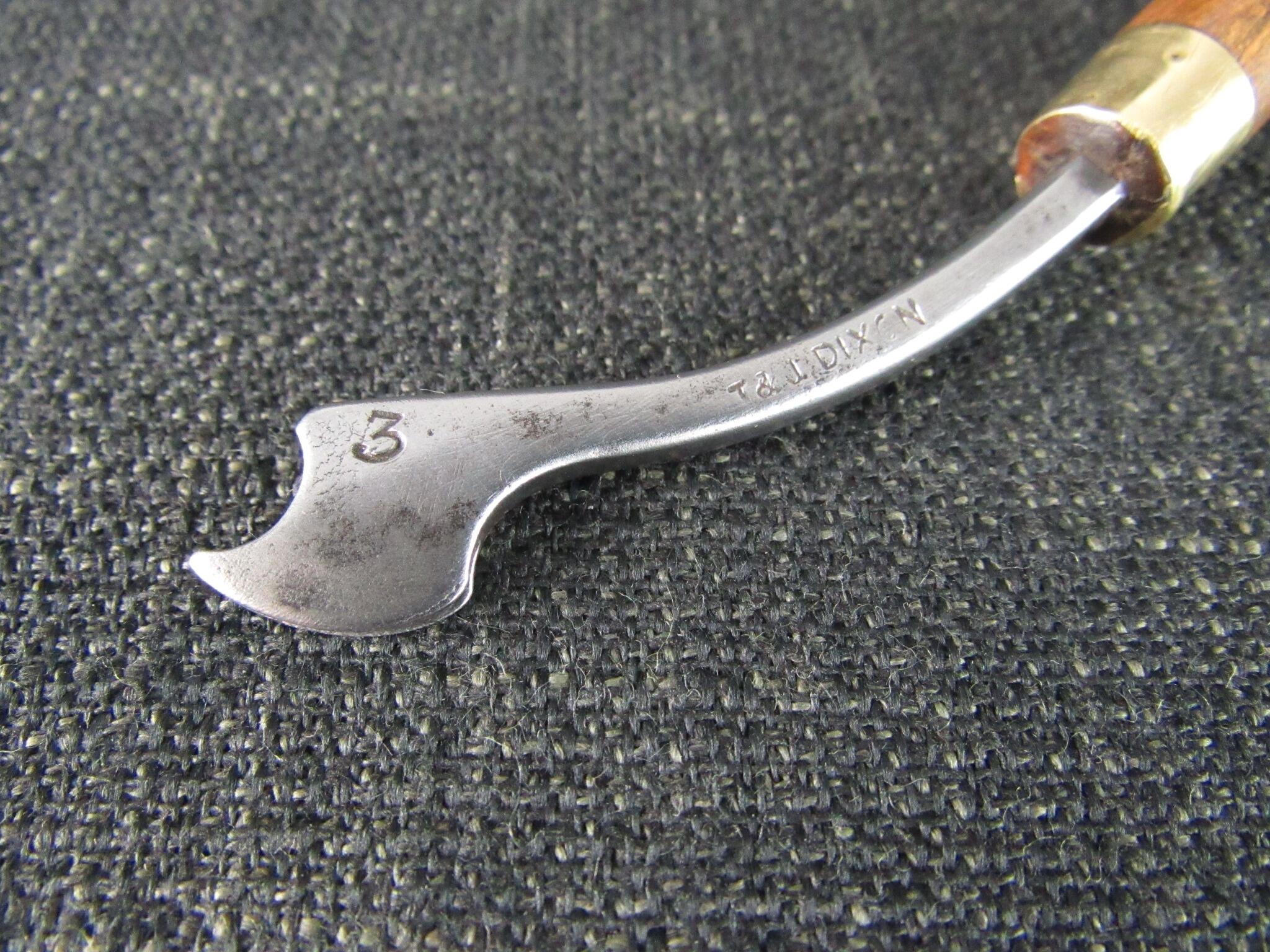 T & J DIXON No 3 Double Crease Iron *SOLD*