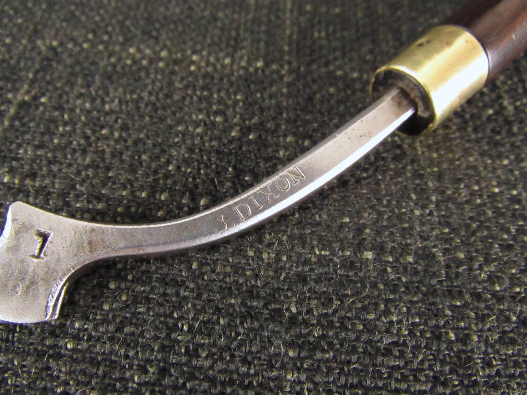J DIXON No 1 Double Crease Iron