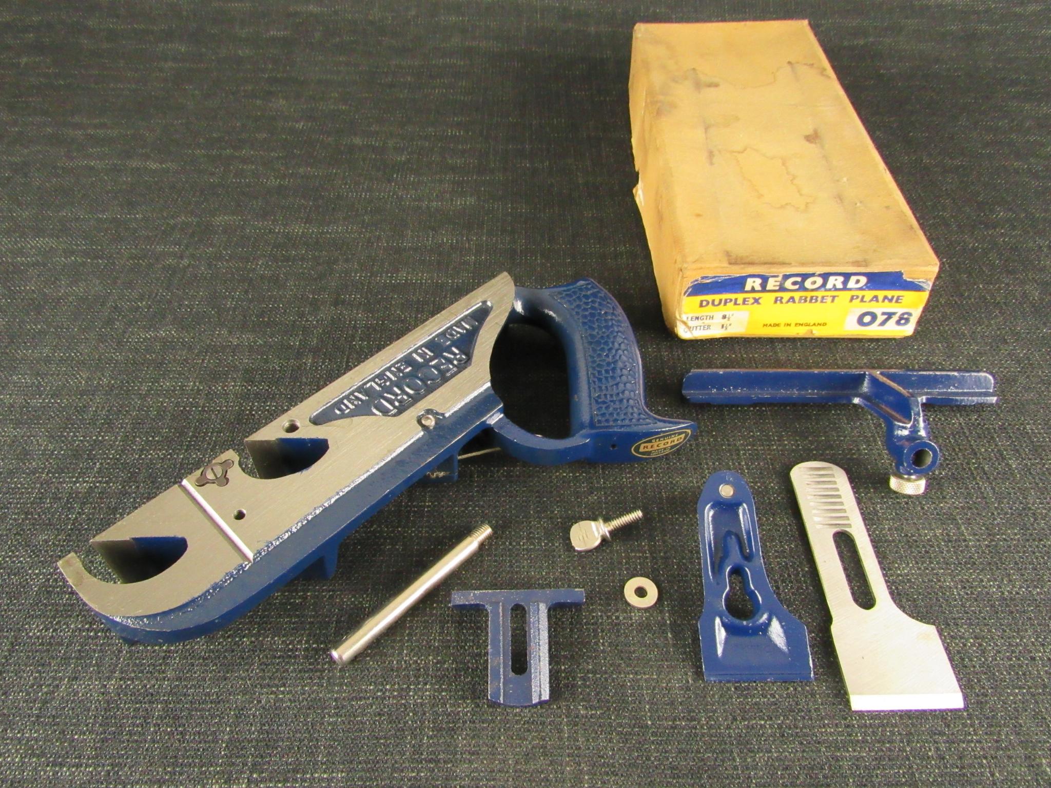 Unused RECORD 078 Rebate Plane *SOLD*