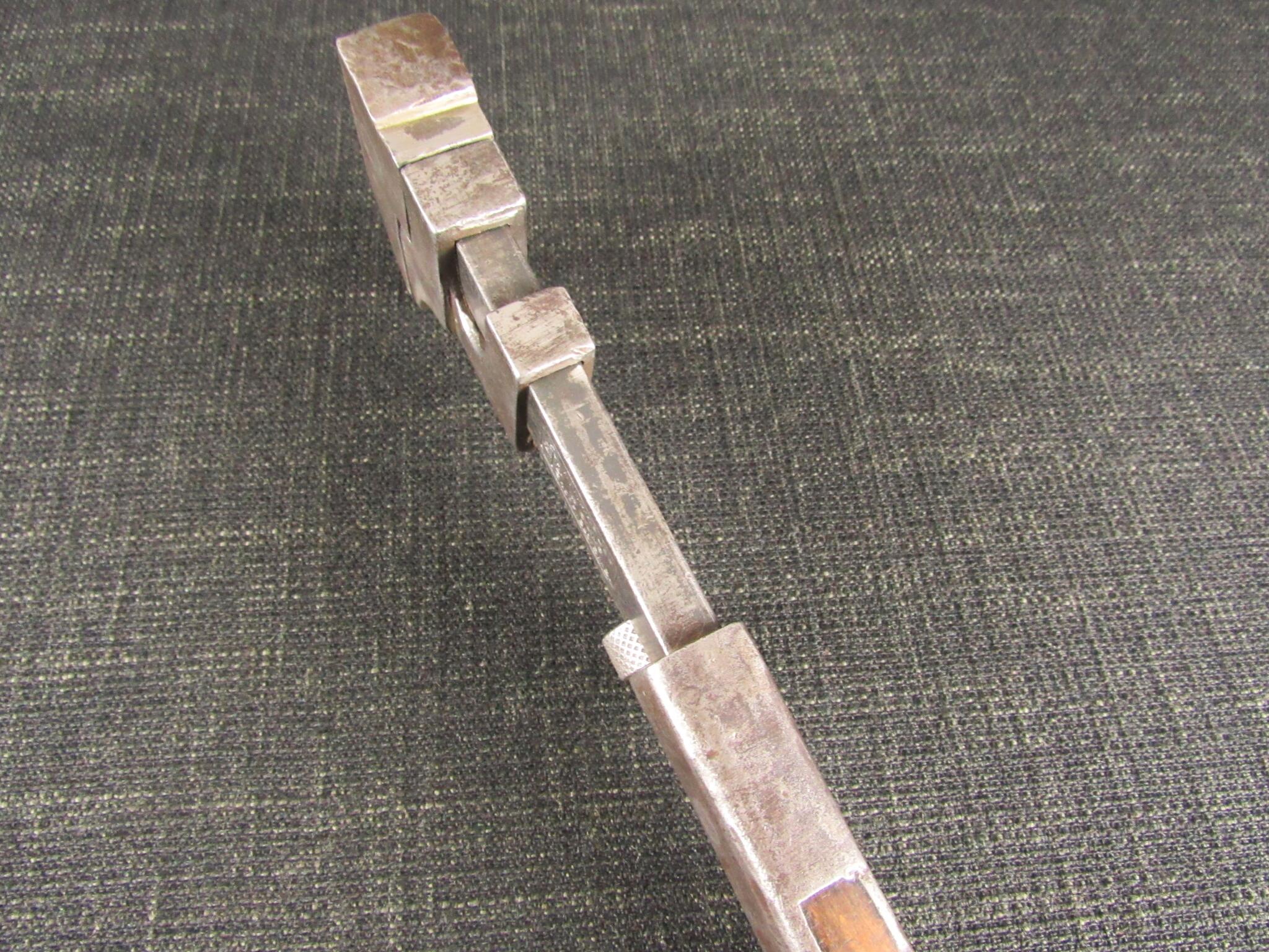 MARPLES Adjustable Wrench with Wood Core Handle *SOLD*
