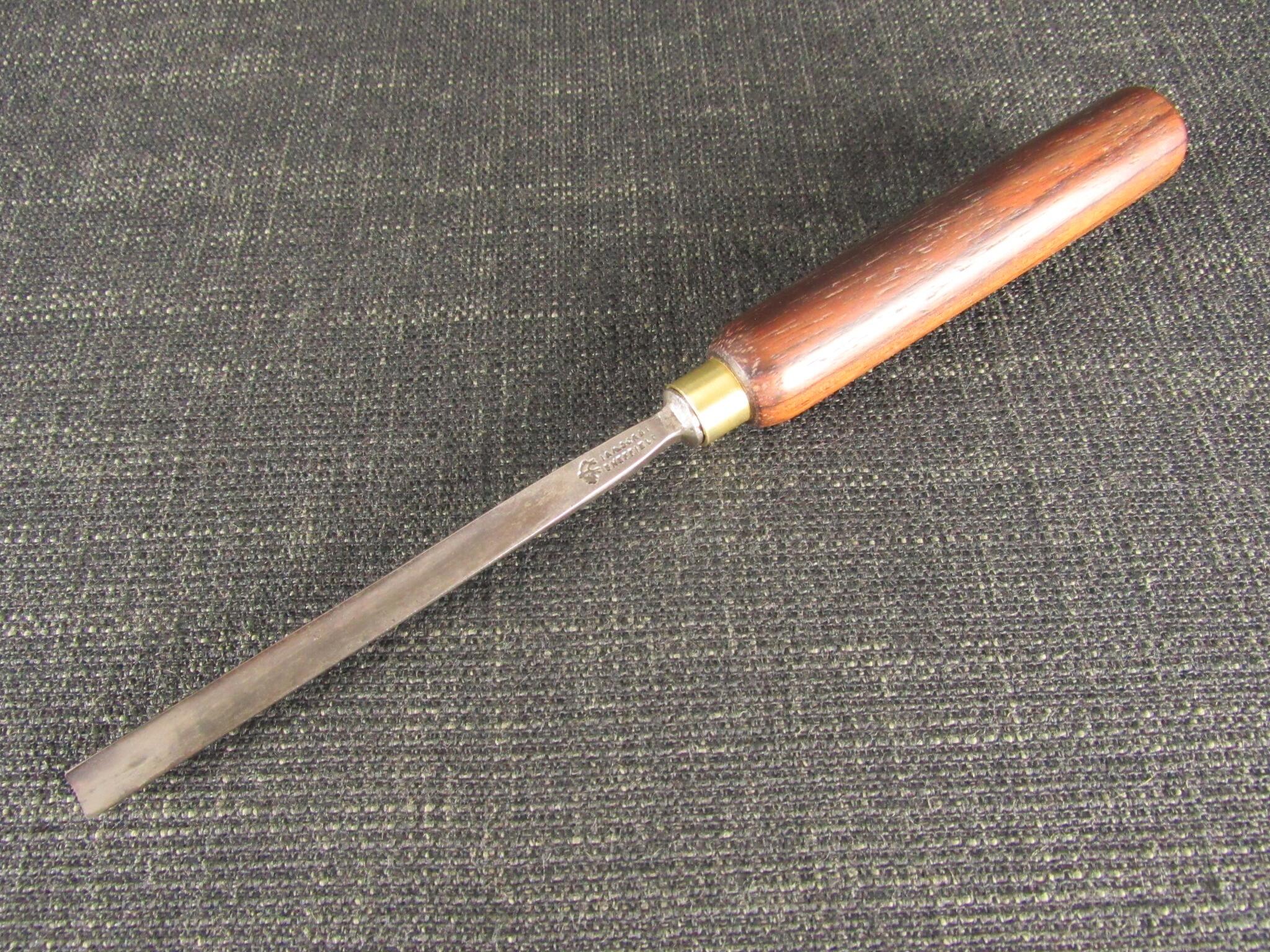 SORBY 5/16 inch Straight Carving Gouge marked 29 Au Faubourg *SOLD*