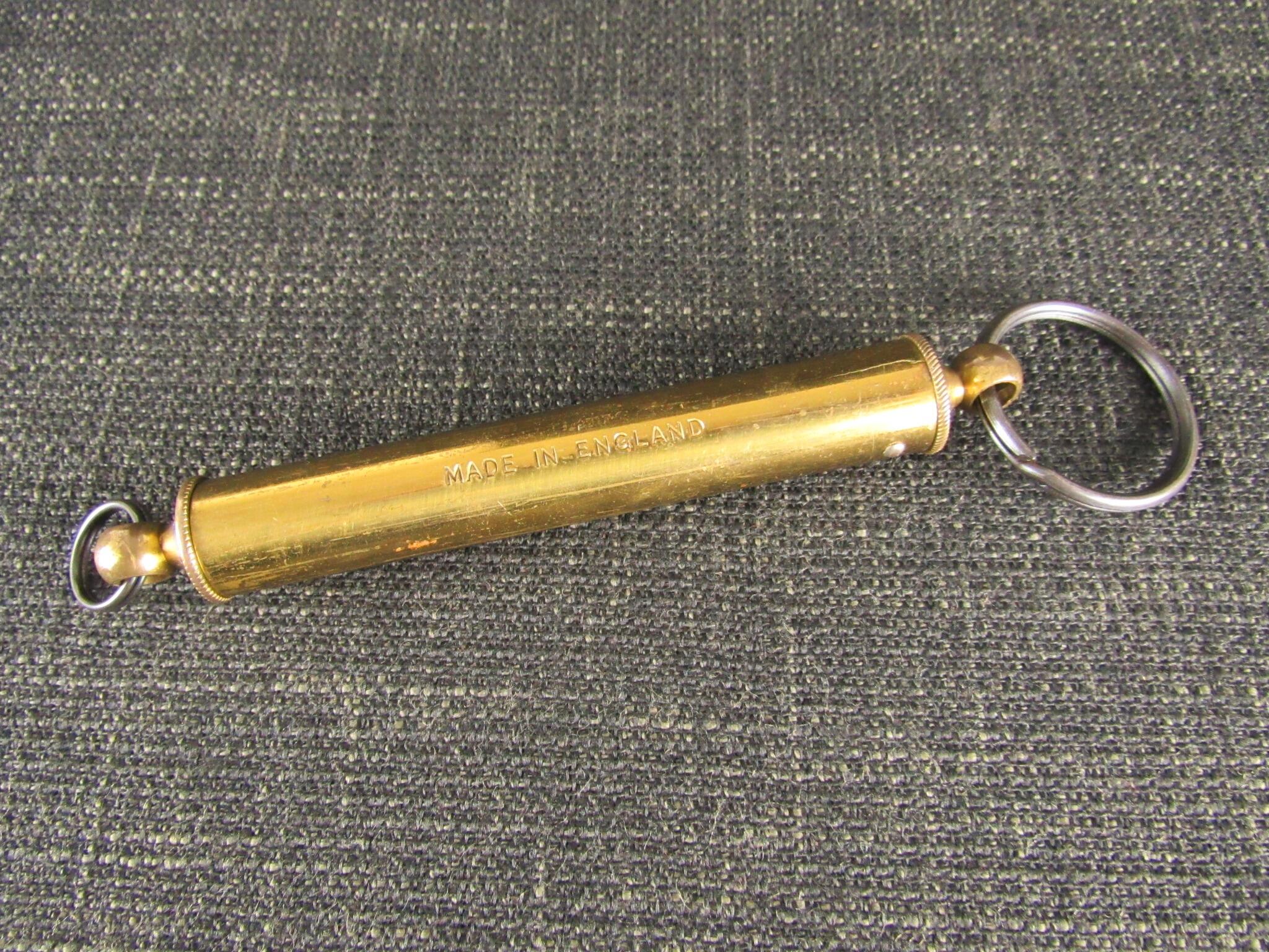 Small 1lb SALTER Brass Spring Balance Scale *SOLD*
