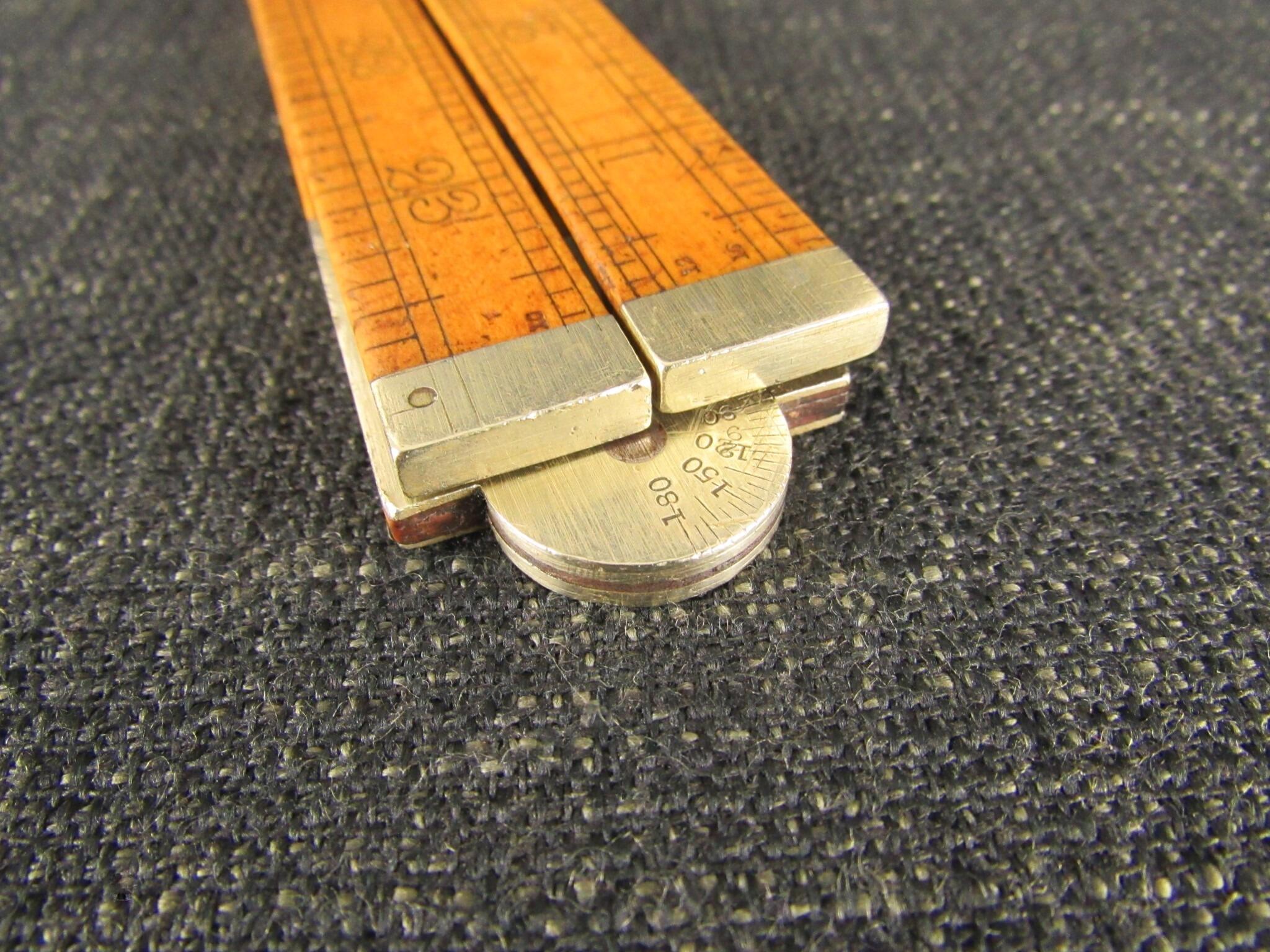 PRESTON Boxwood Architects Rule with German Silver Mounts - 2 foot 4 ...