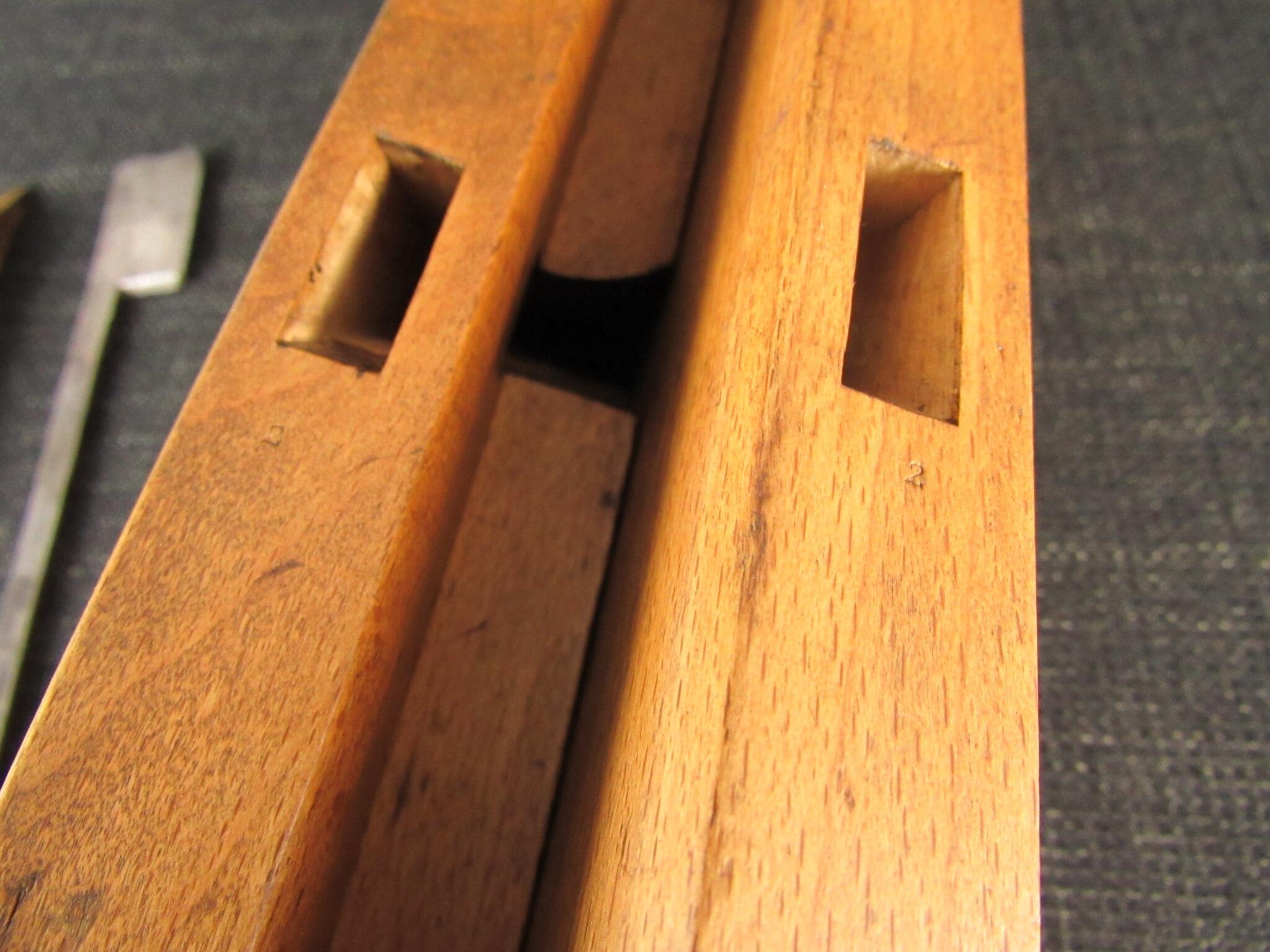 Pair of MATHIESON Sash Window Moulding Planes - 5/8 Ovolo *SOLD*