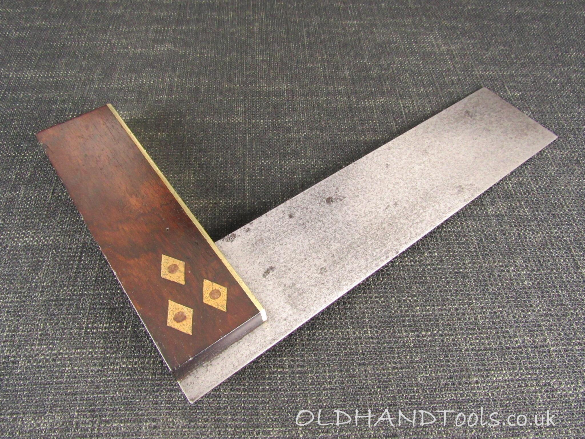 SORBY Rosewood Try Square - 9 inch *SOLD*