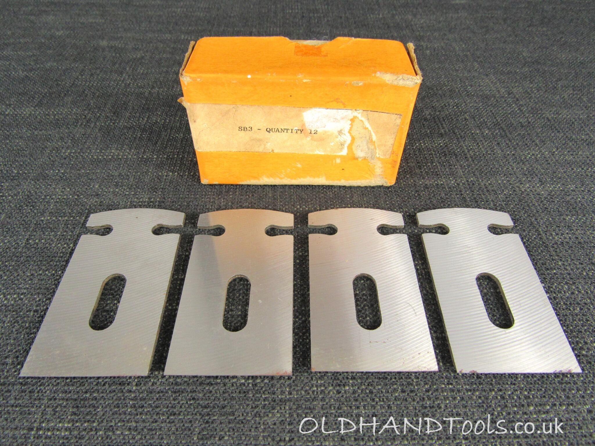 STANLEY SB3 Plane Blades - New Old Stock - each *SOLD*