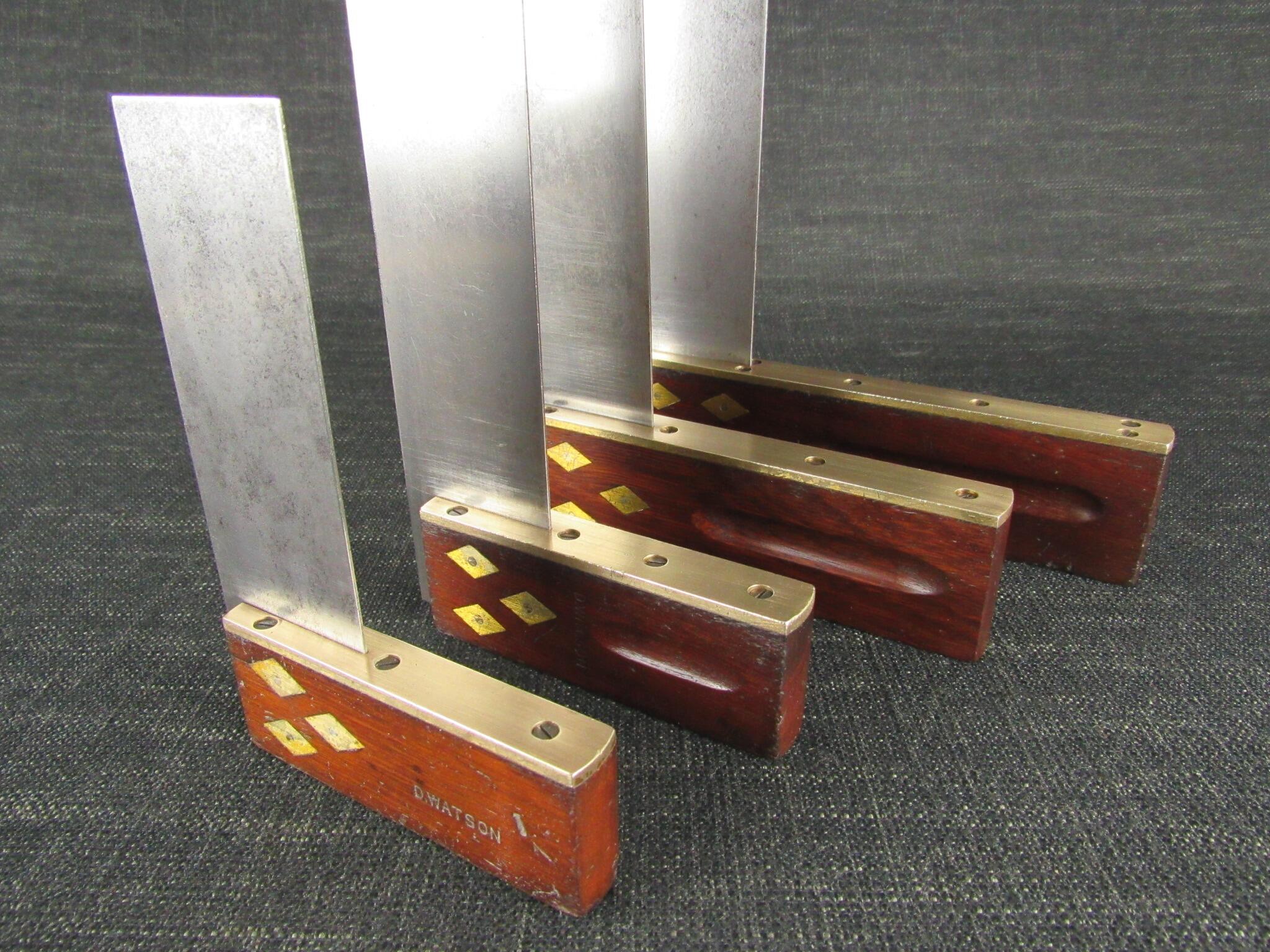 Graduated Set of 4 MARPLES Try Squares *SOLD*