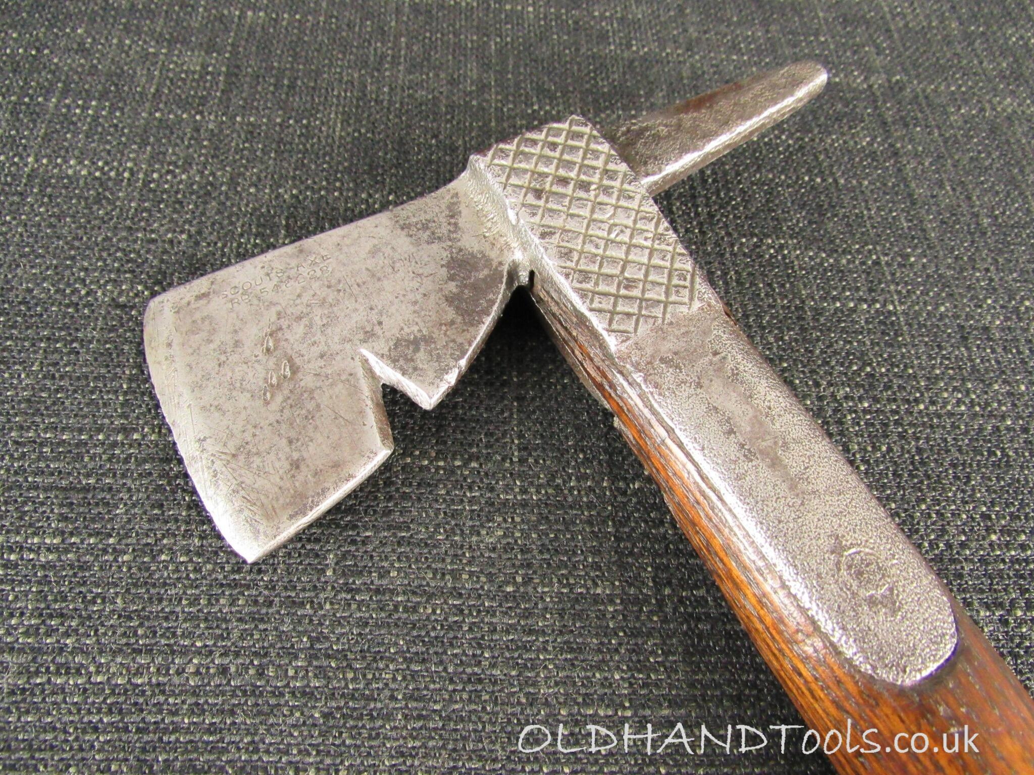 Vintage Registered Design Scout Axe *SOLD*