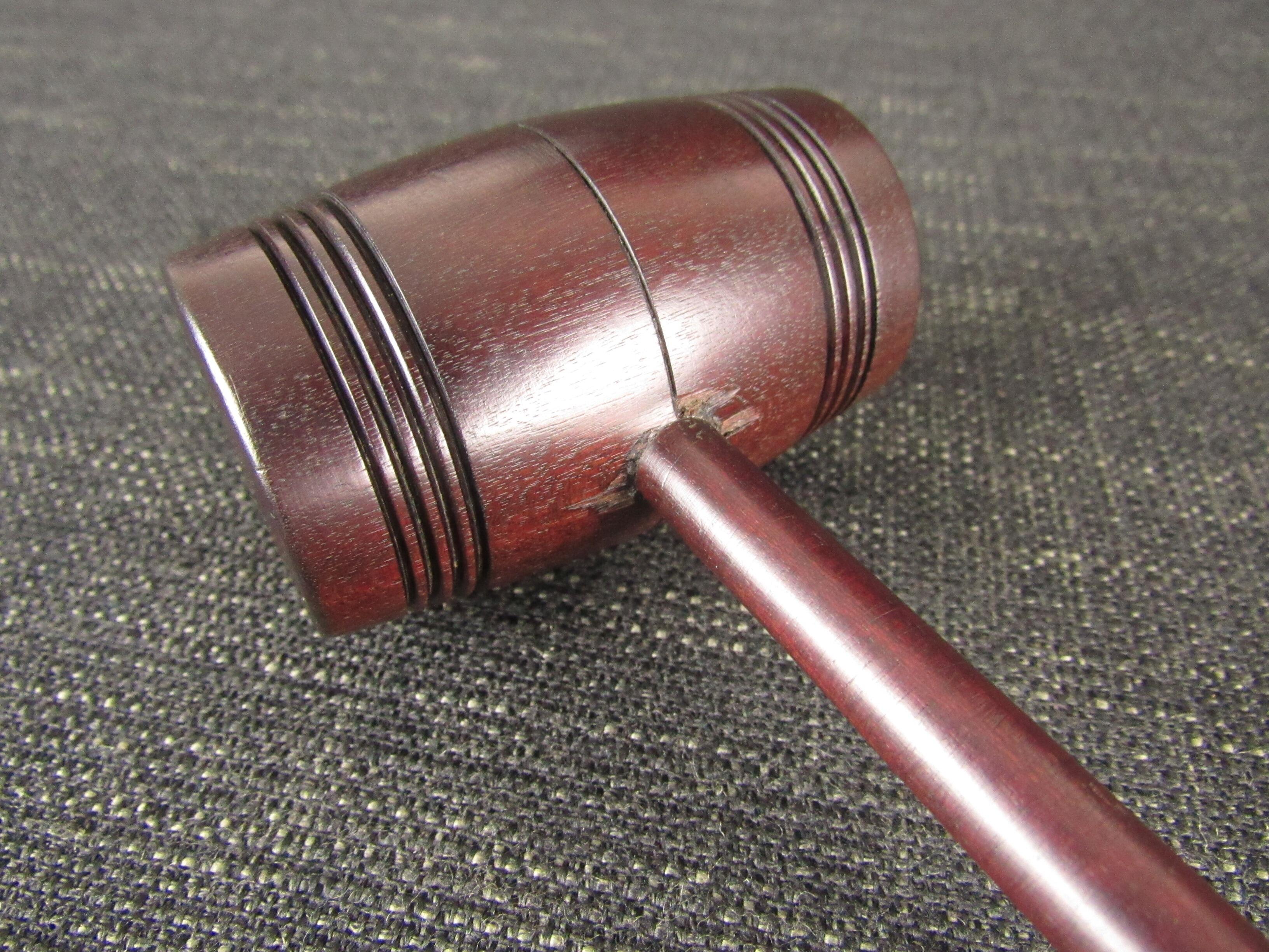 Wooden Gavel or Mallet *SOLD*