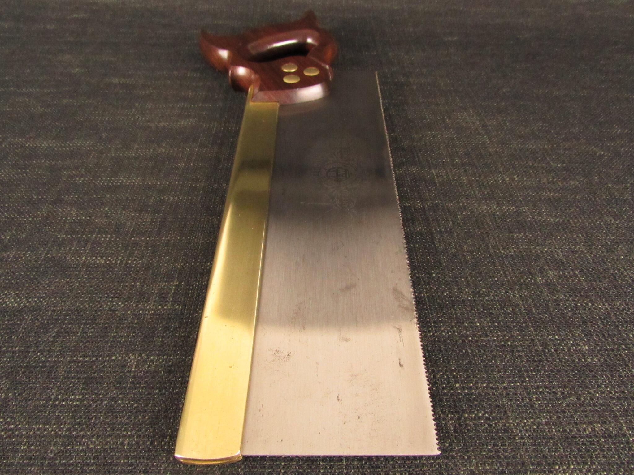 12 inch B & J WILCOCK Brass Back Saw *SOLD*