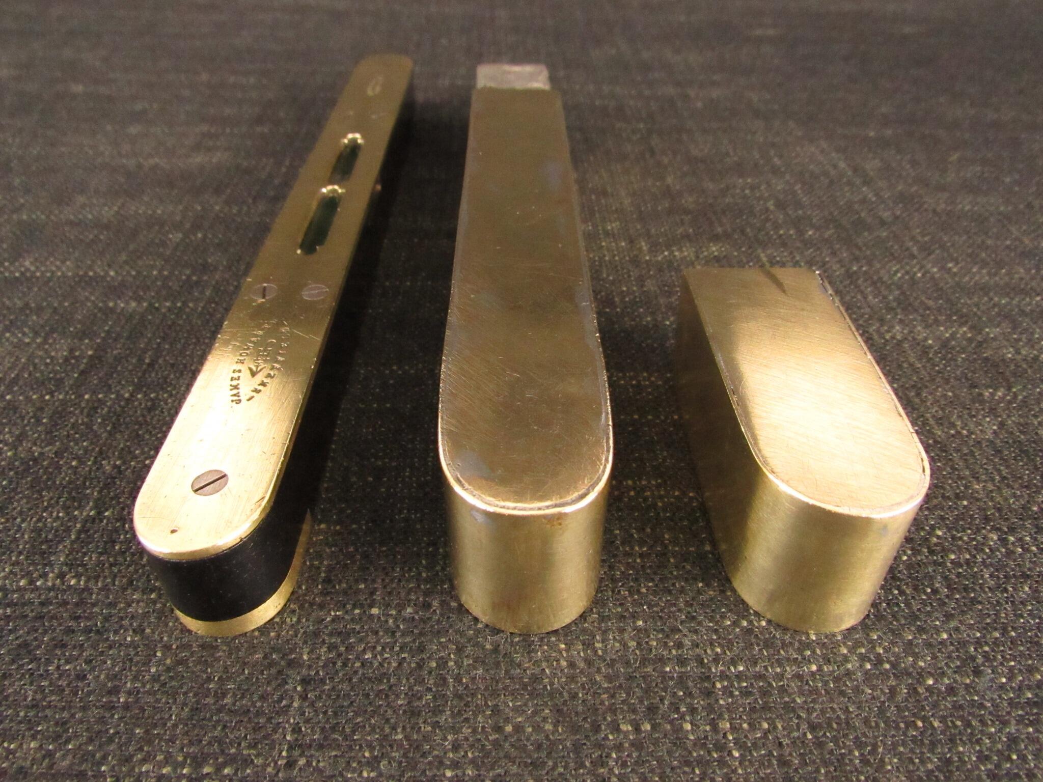 9 inch JAMES HOWARTH Ebony Spirit Level in Brass Case *SOLD*