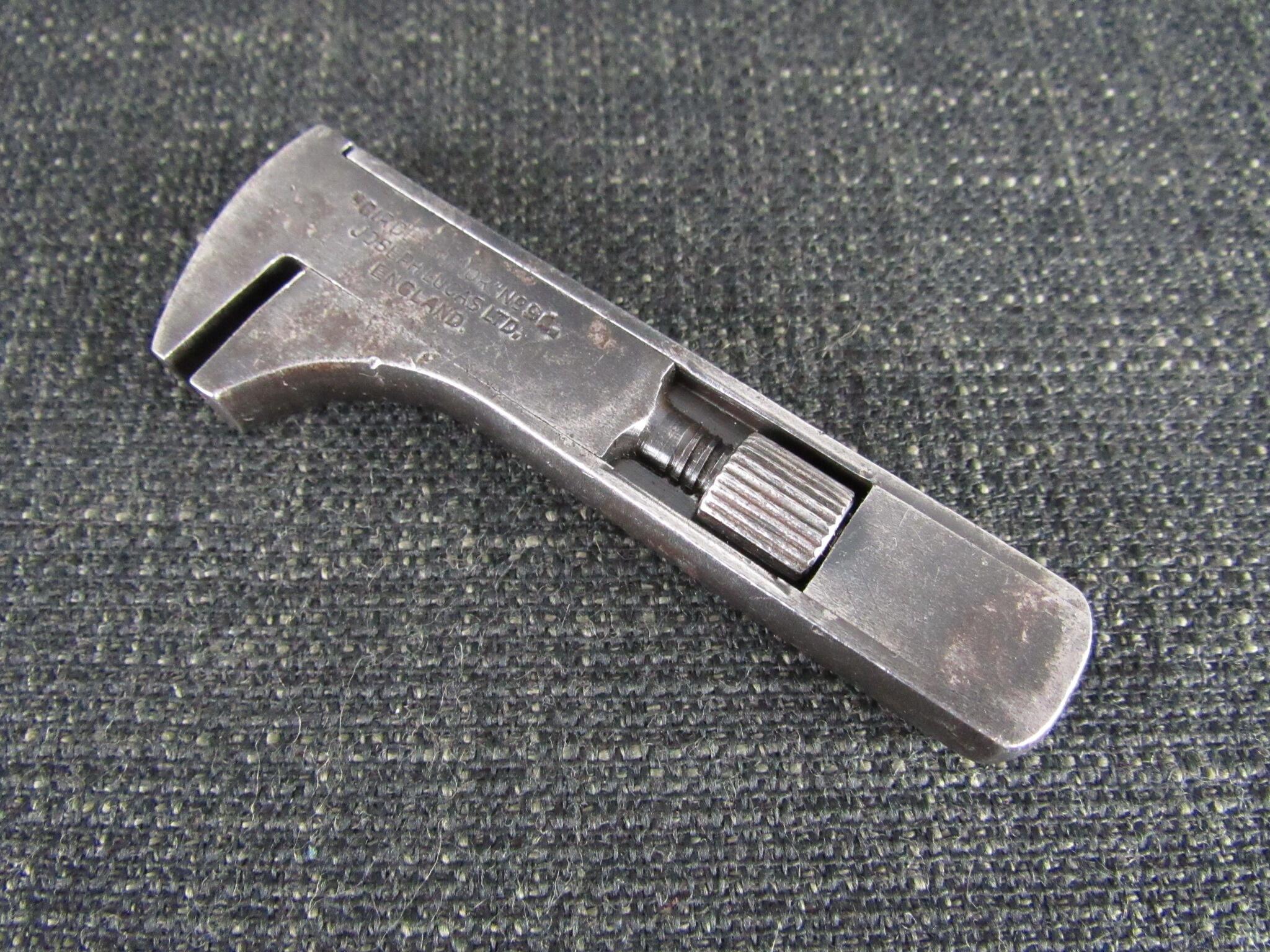 JOSEPH LUCAS Girder Minor No 90 Small Adjustable Spanner Wrench *SOLD*