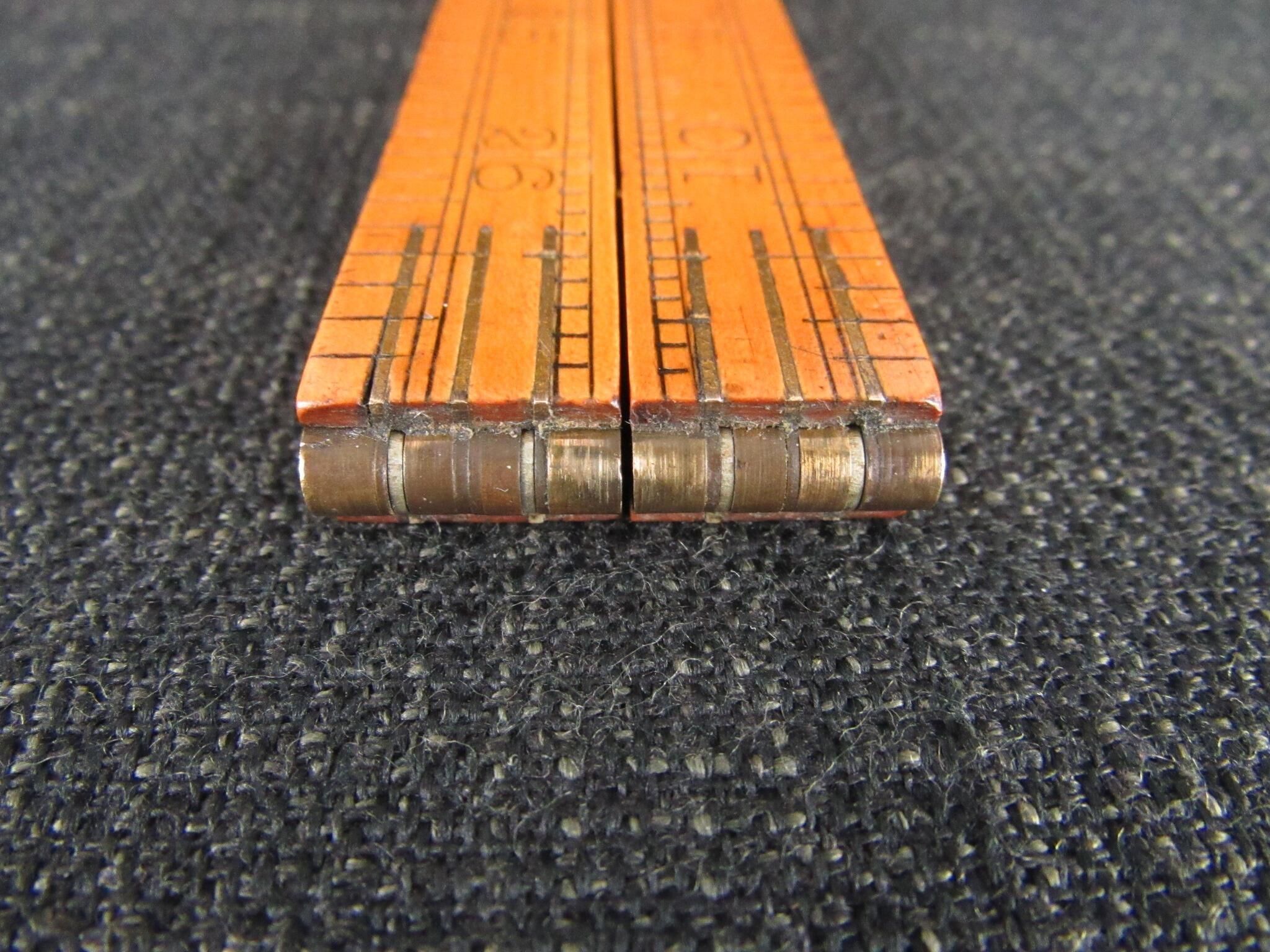 RABONE 2550 Boxwood Rule with Bevelled Edge - 3 foot 4 fold