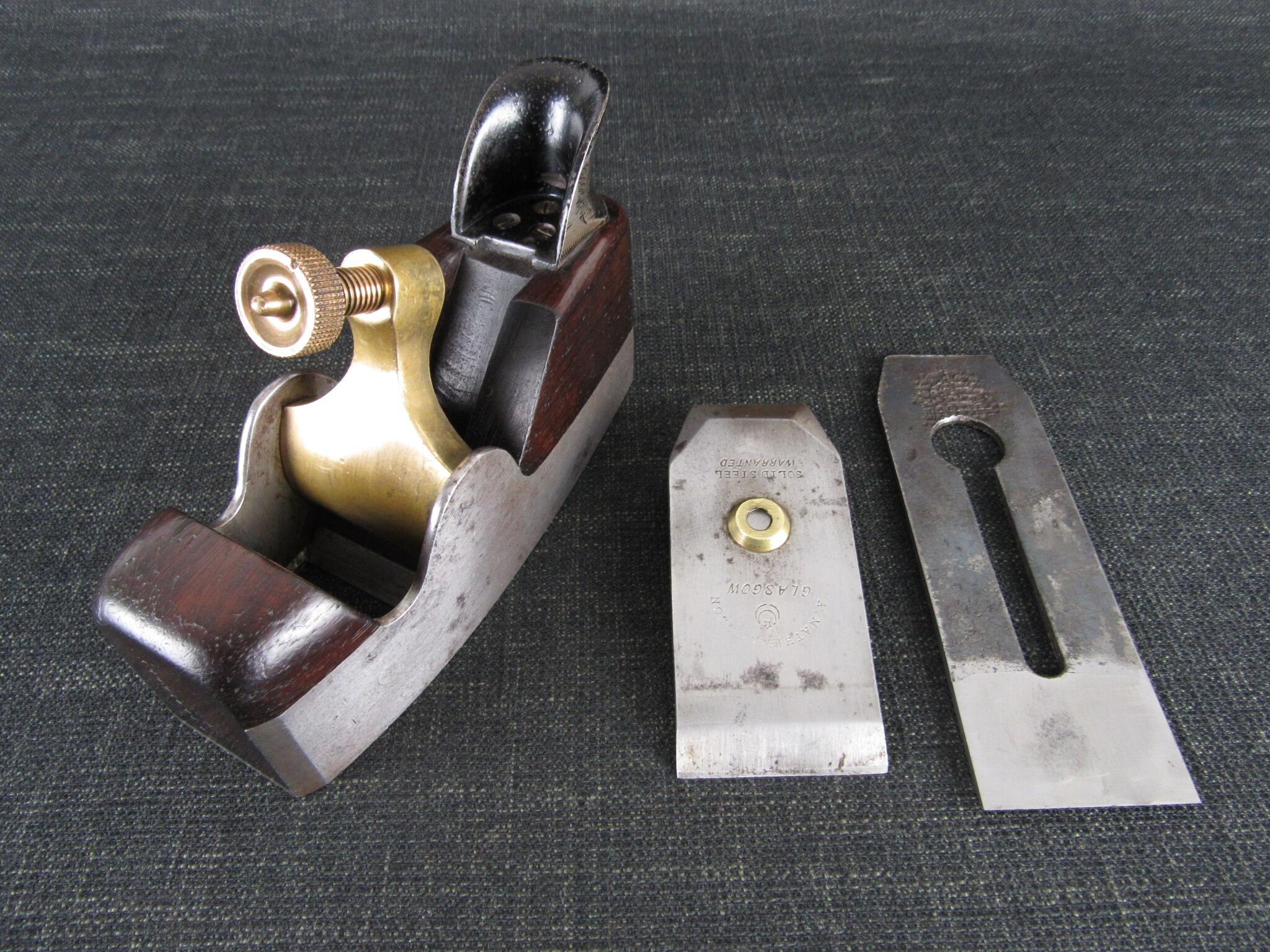 MATHIESON Dovetailed Infill Smoothing Plane Made by NORRIS - With an ...