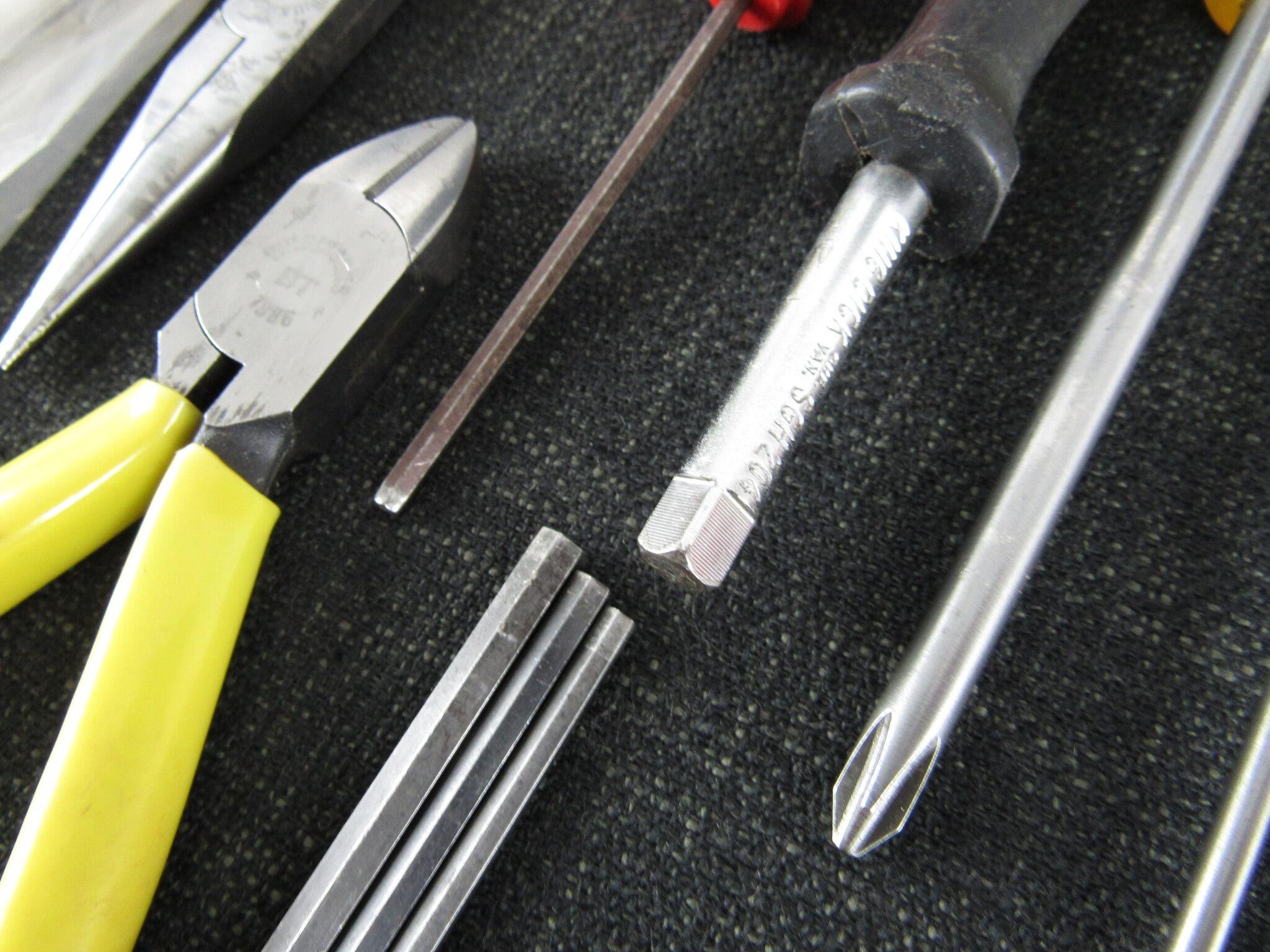 GPO BT No 3 Leather Tool Kit Wallet & Contents *SOLD*