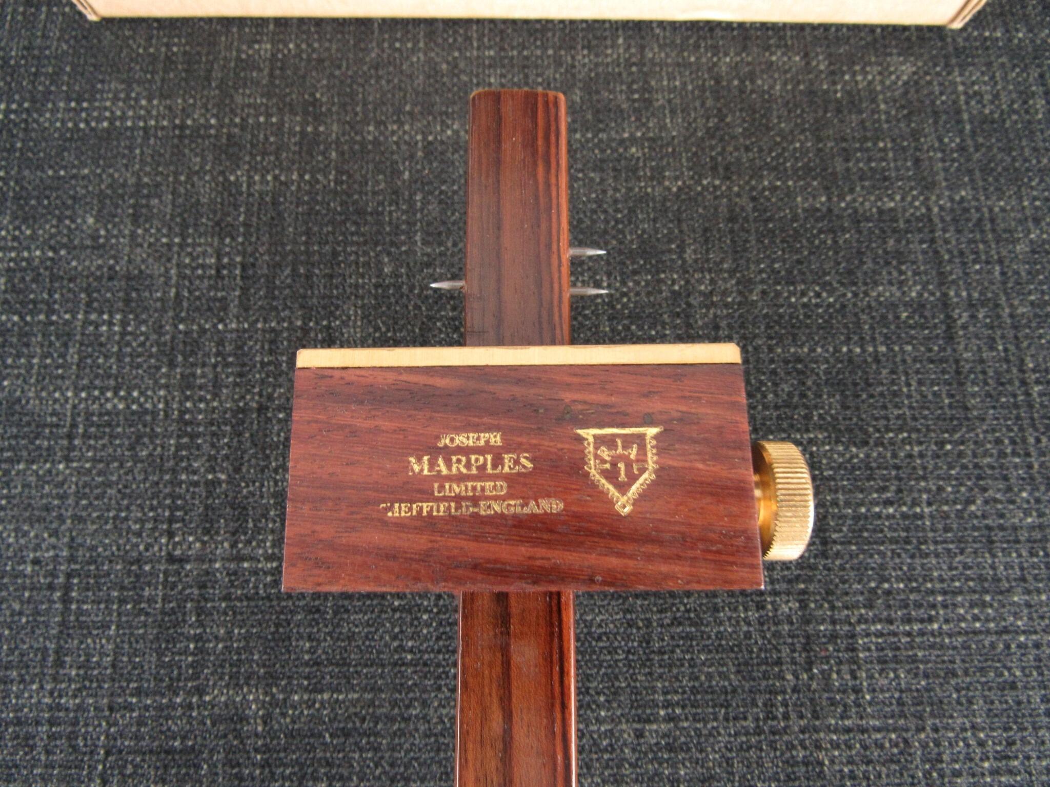 JOSEPH MARPLES T14 Rosewood Mortice Marking Gauge *SOLD*