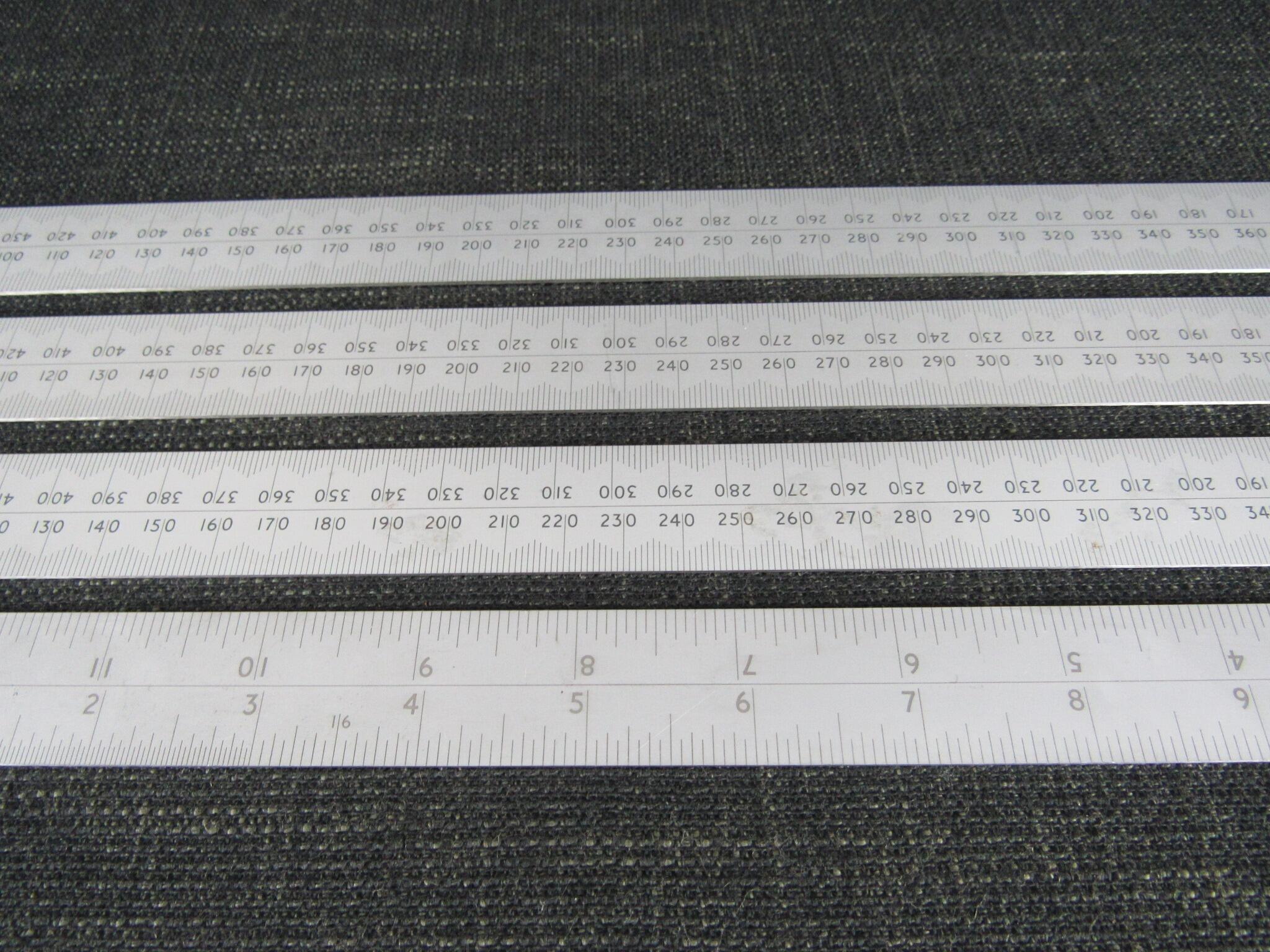 4 x RABONE CHESTERMAN No B4 & B6 Contraction Rules - Unused *SOLD*