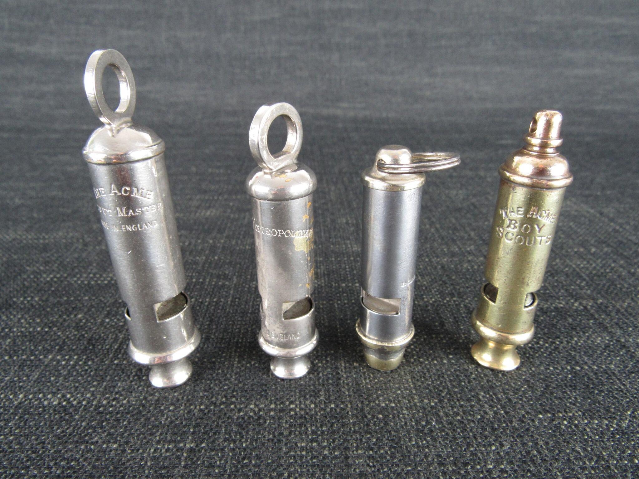 4 Vintage Whistles